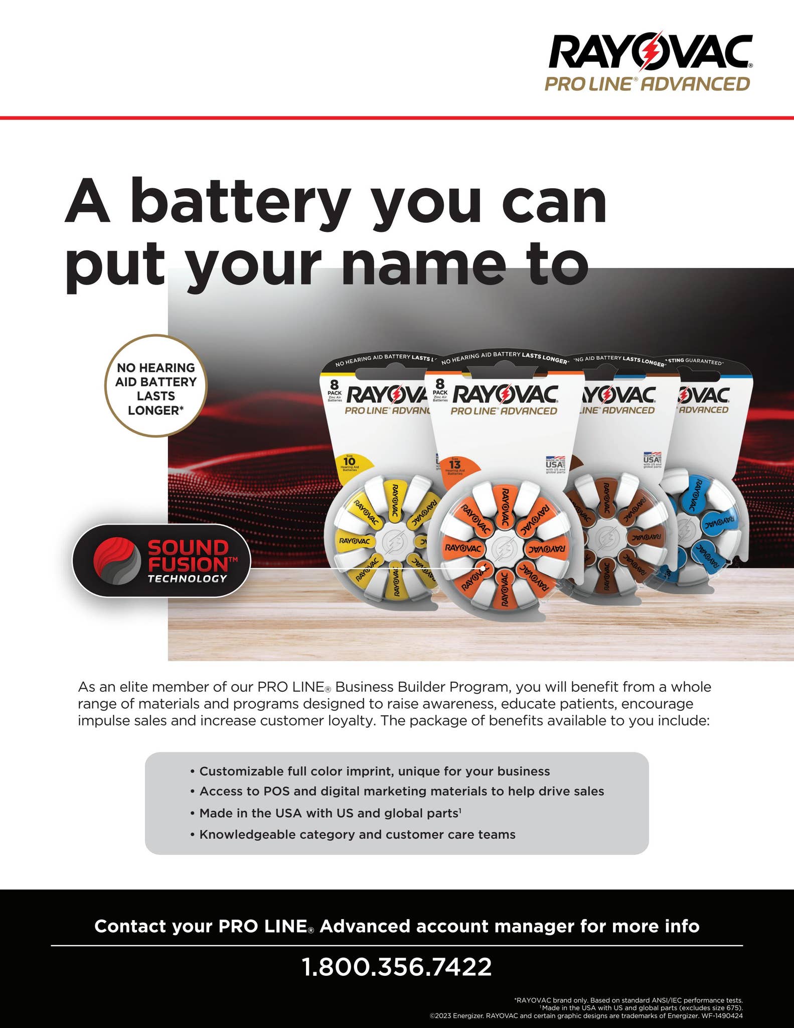 Rayovac Pro Line Sell Sheet - USA 2023 by RayovacHABPro - Issuu