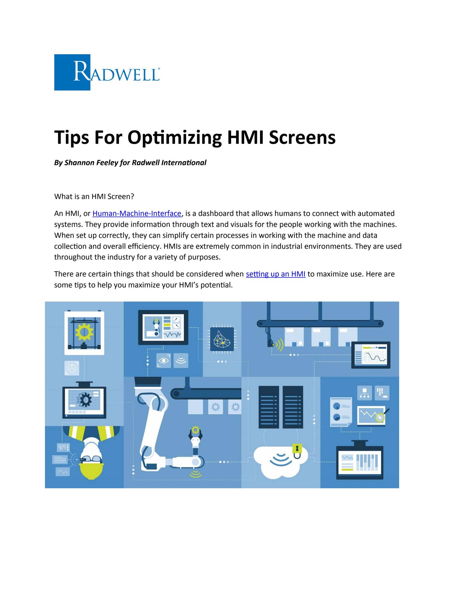 Tips for Optimizing HMI Screens by RadwellInternational - Issuu