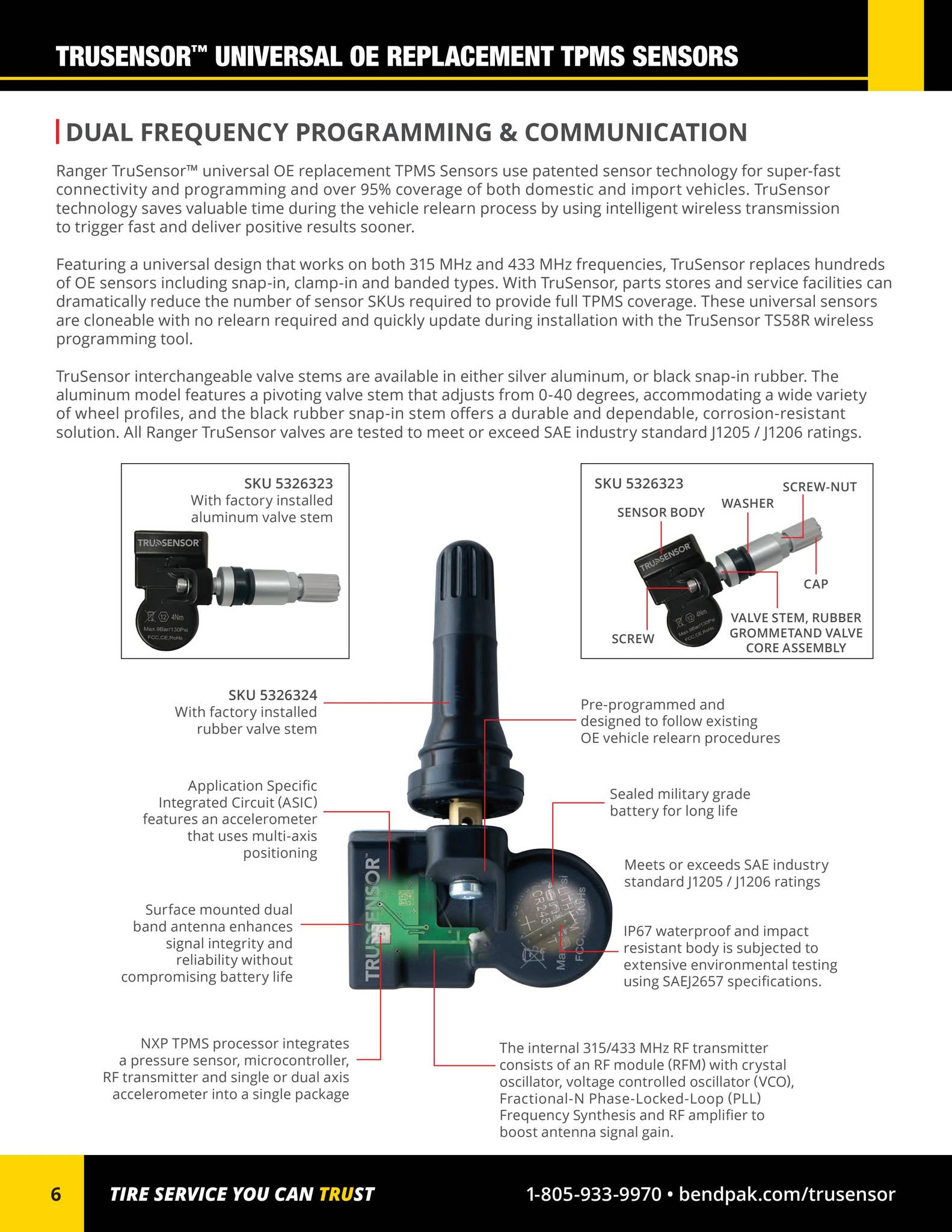 Tru Sensor TPMS Brochure 2023 by Marketing Bendpak - Issuu
