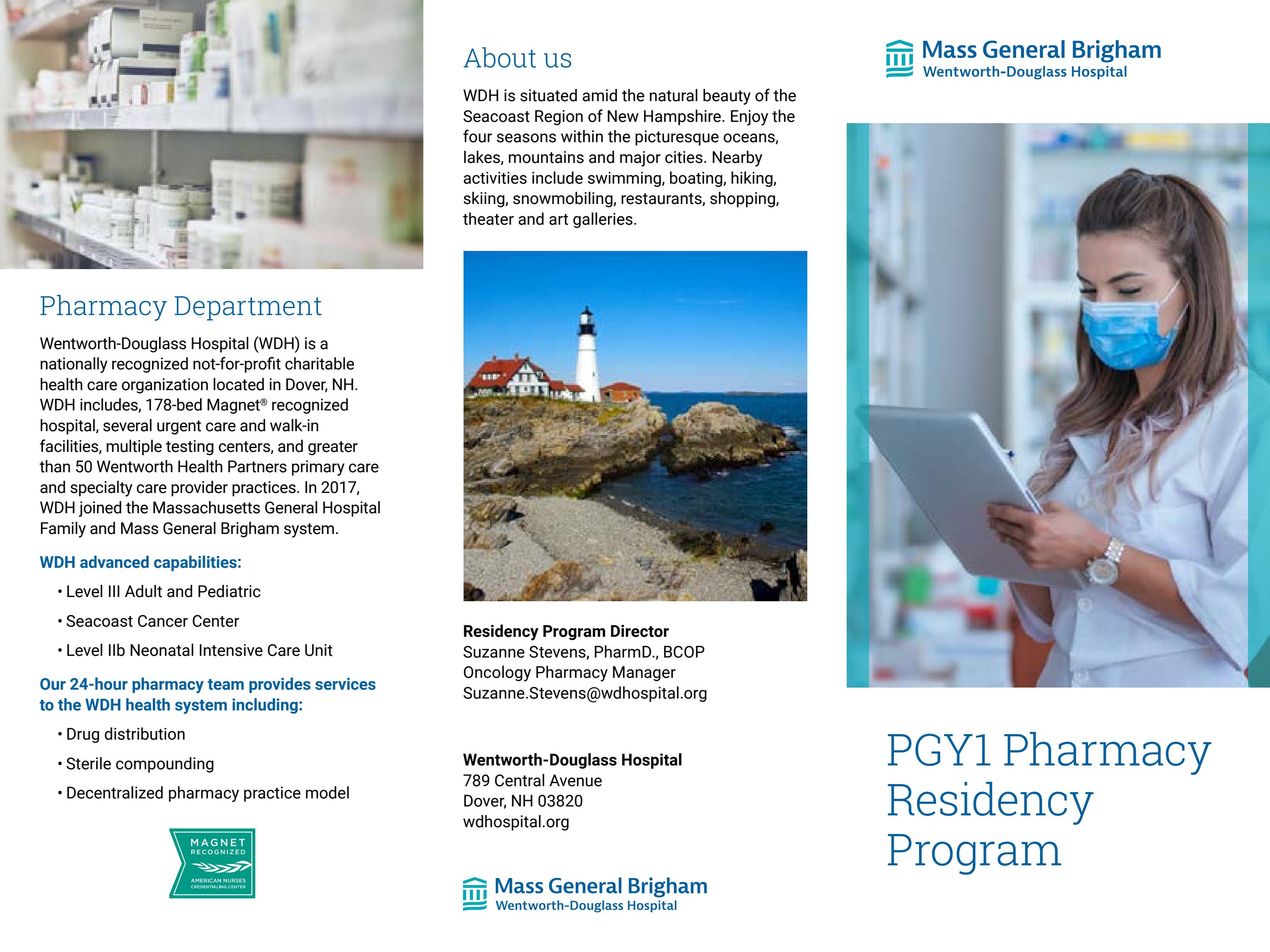 PGY1 Pharmacy Residency by Wentworth-Douglass-Hospital - Issuu