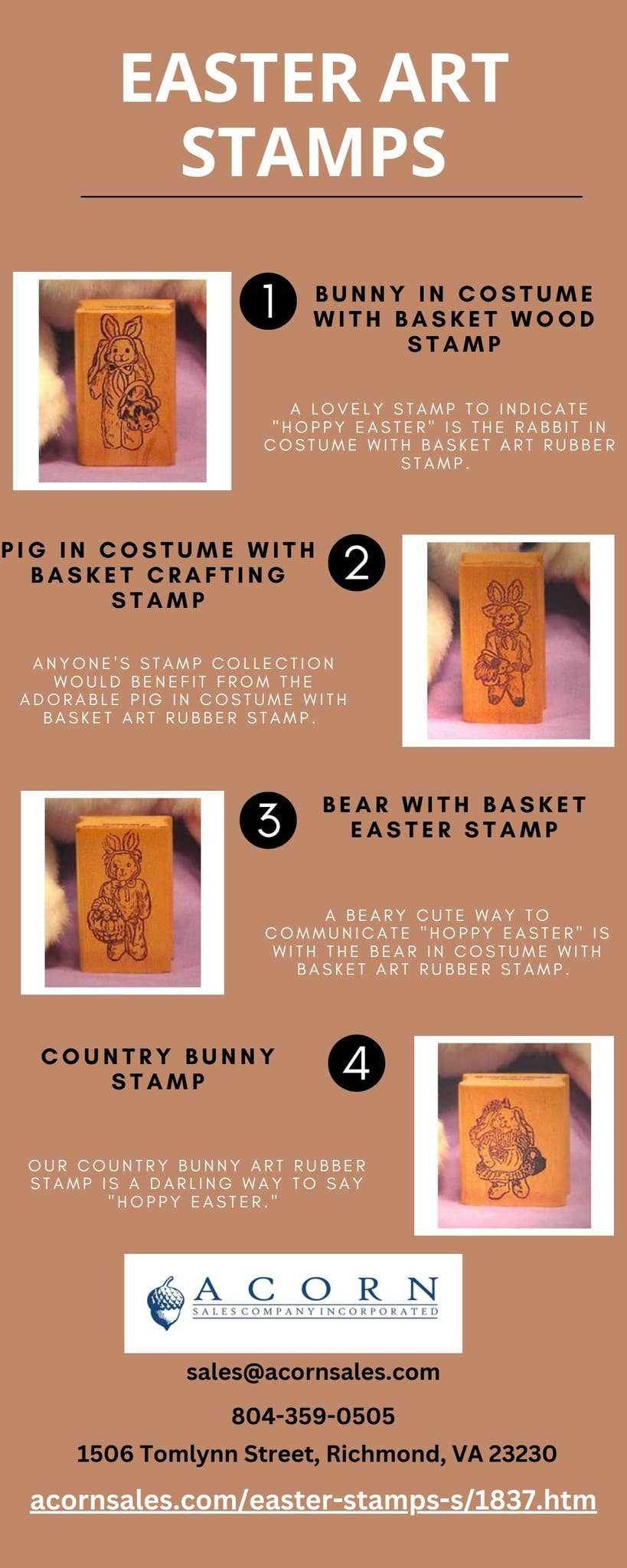 EASTER ART STAMPS | ACORN SALES by Acorn Sales - Issuu