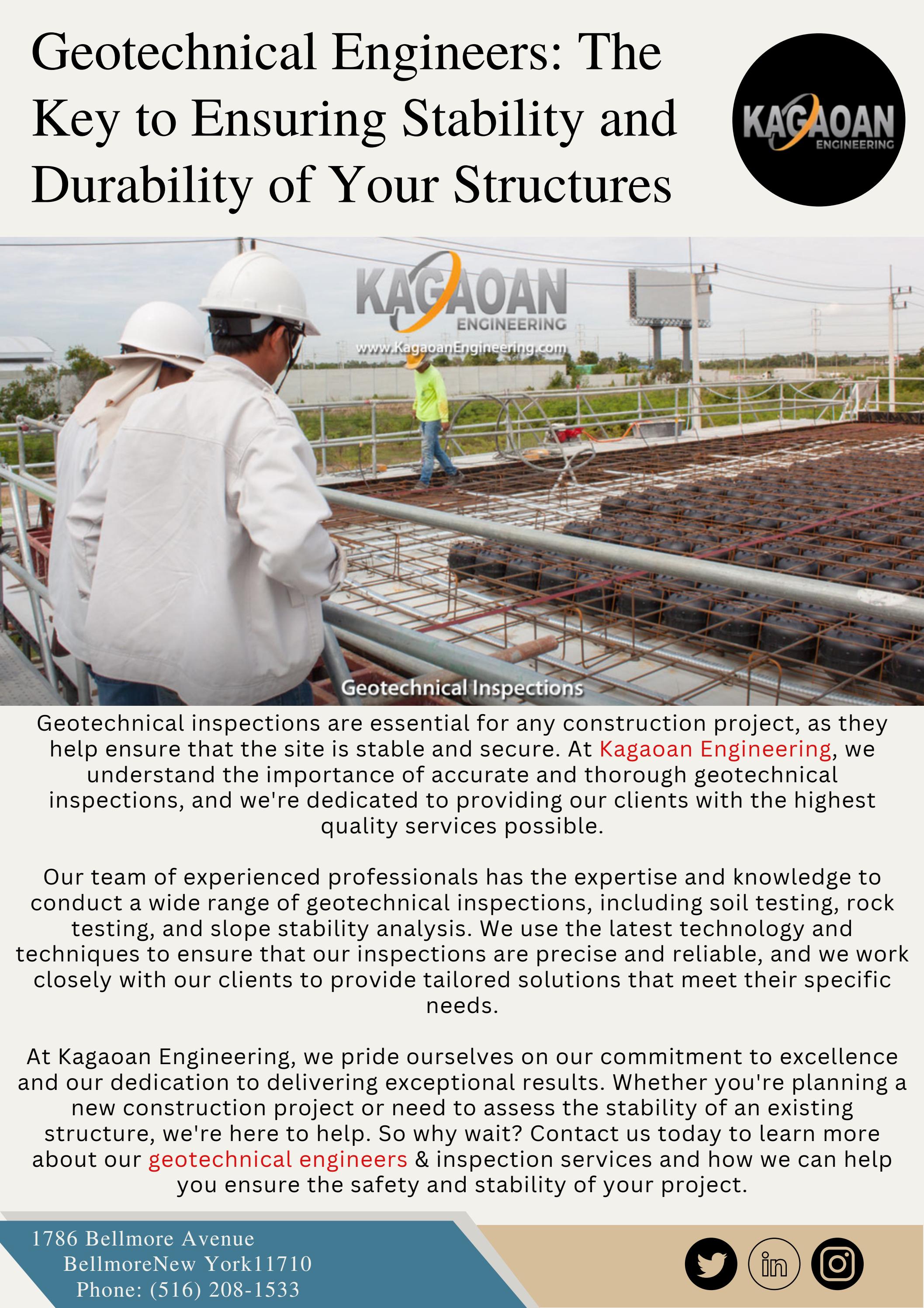 Geotechnical Engineers: The Key to Ensuring Stability and Durability of ...