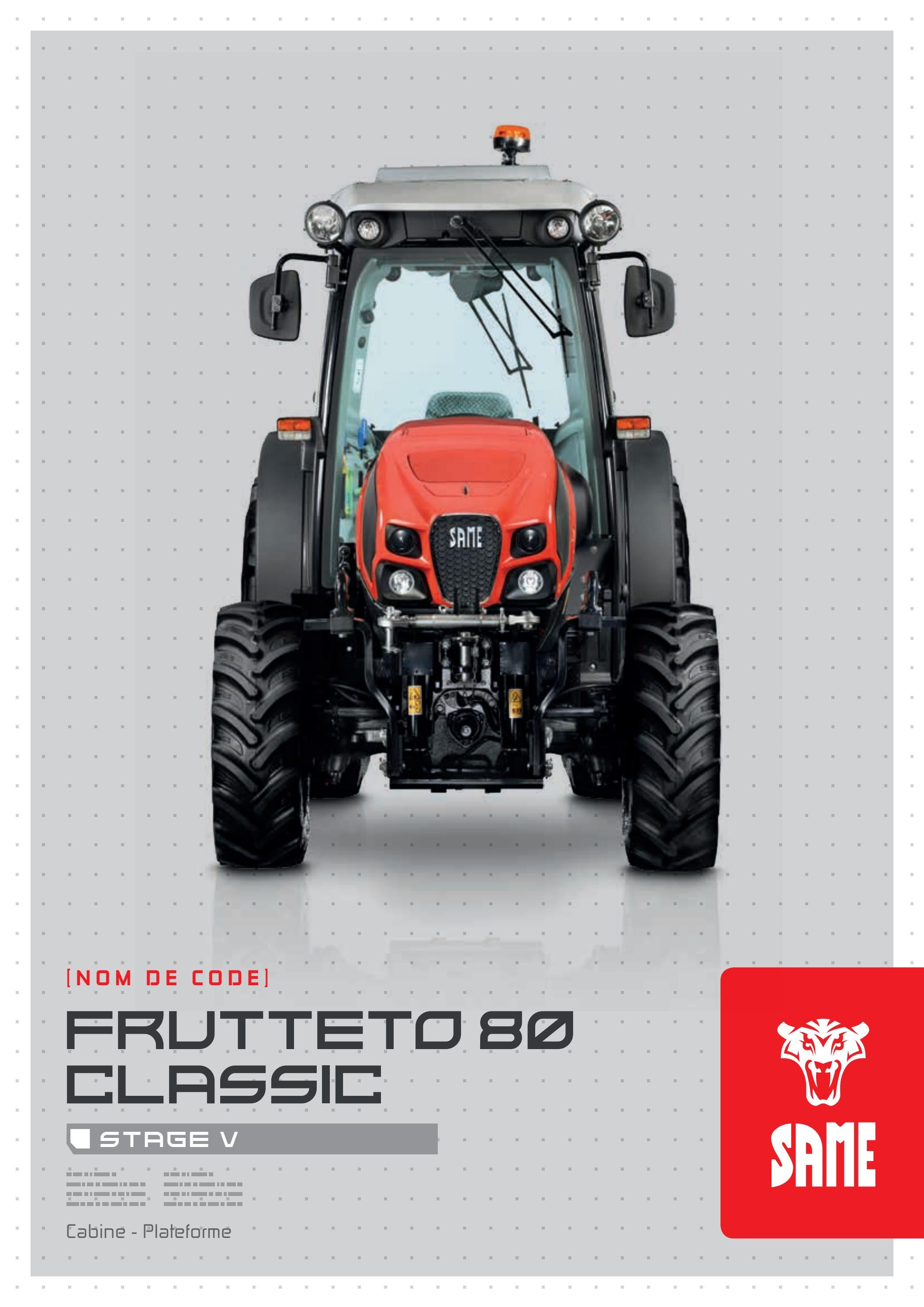 308.8910.2.1-0_Frutteto 80 Classic_FR by SAME - Tractors - Issuu
