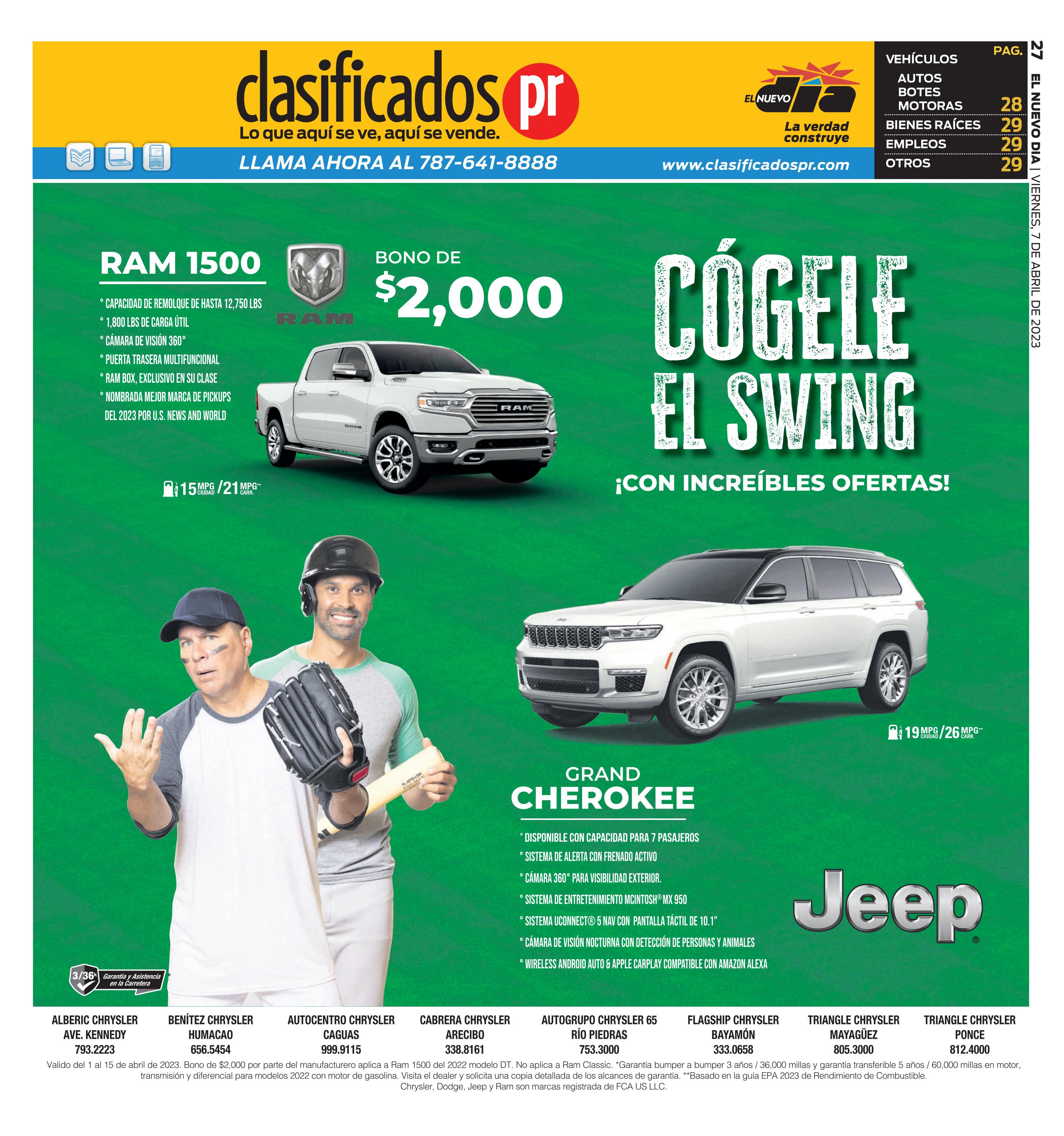 Clasificados PR 04 07 2023 by ClasificadosPR.com - Issuu