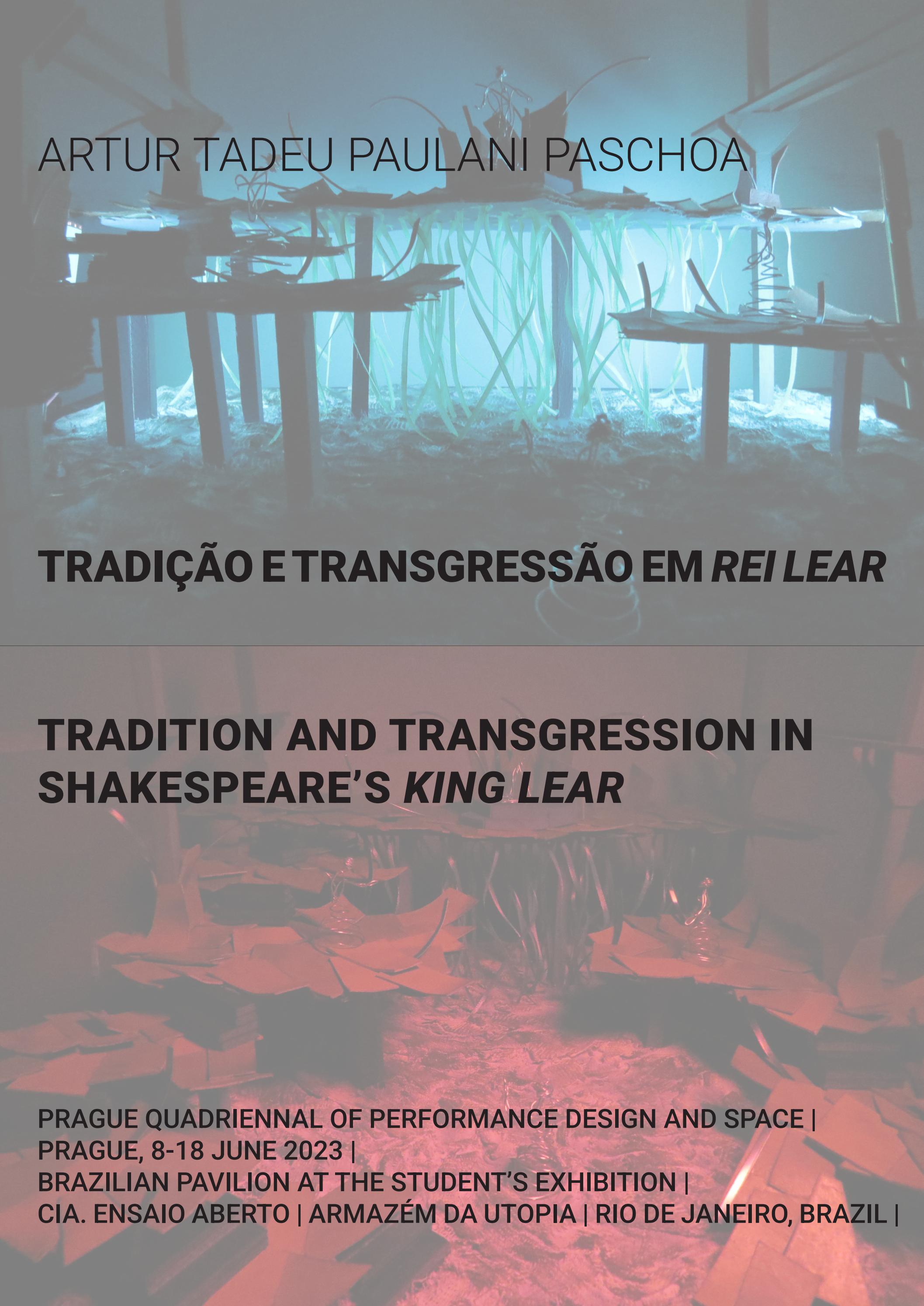 Tradition and Transgression in Shakespeare's King Lear | Artur Tadeu ...