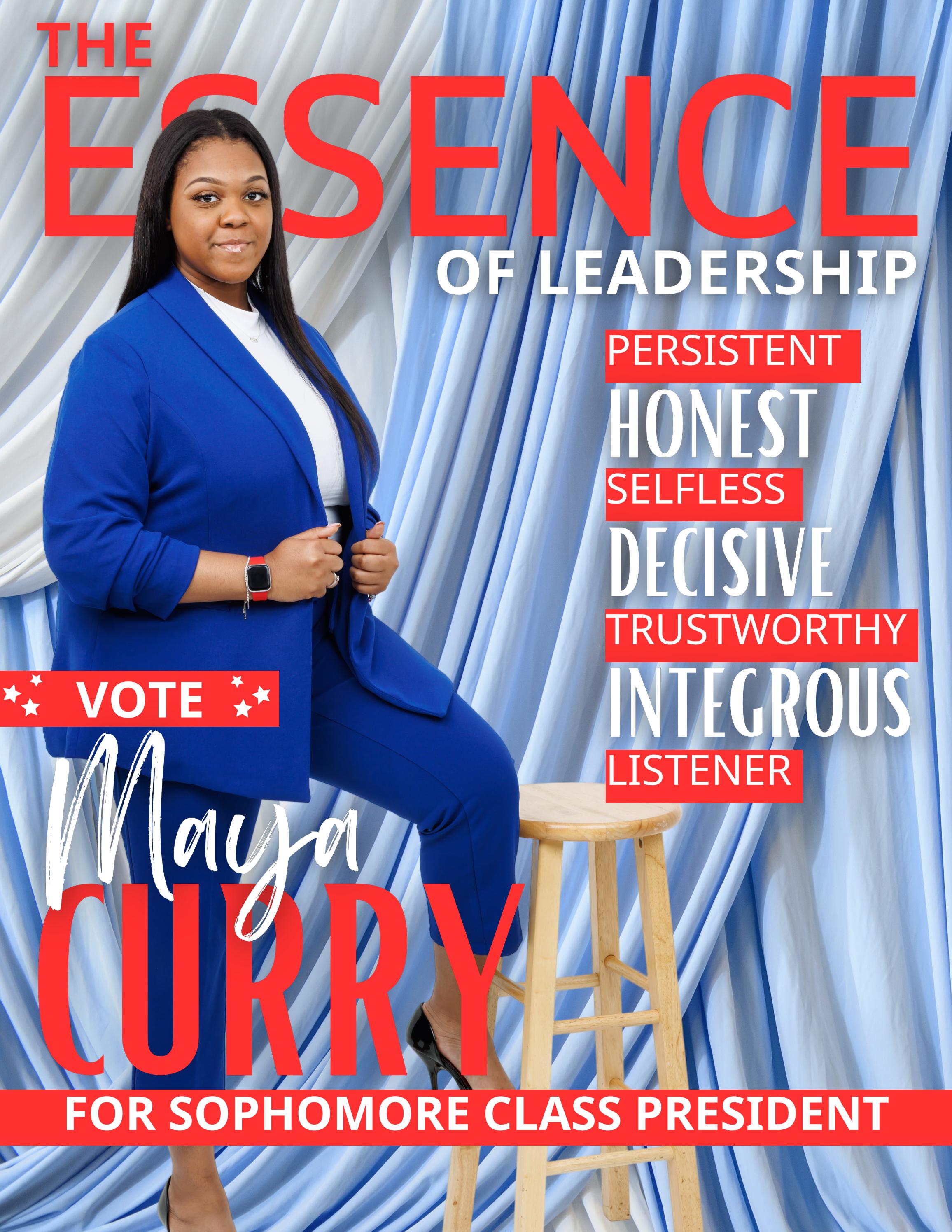 Maya Curry for Sophomore Class President by Carla Curry - Issuu
