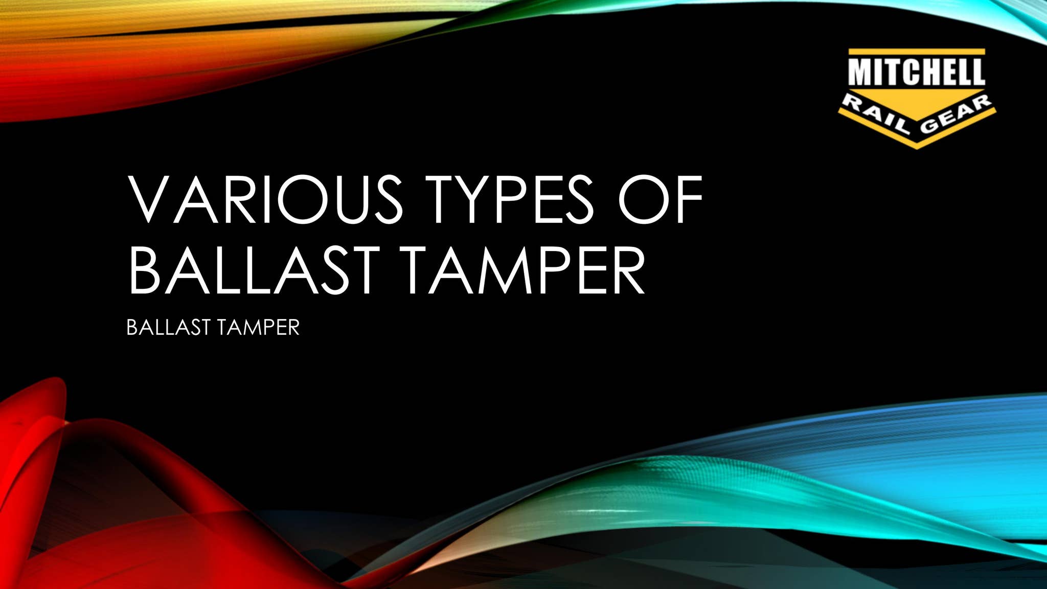 Various types of BALLAST TAMPER by mitchell railgear - Issuu