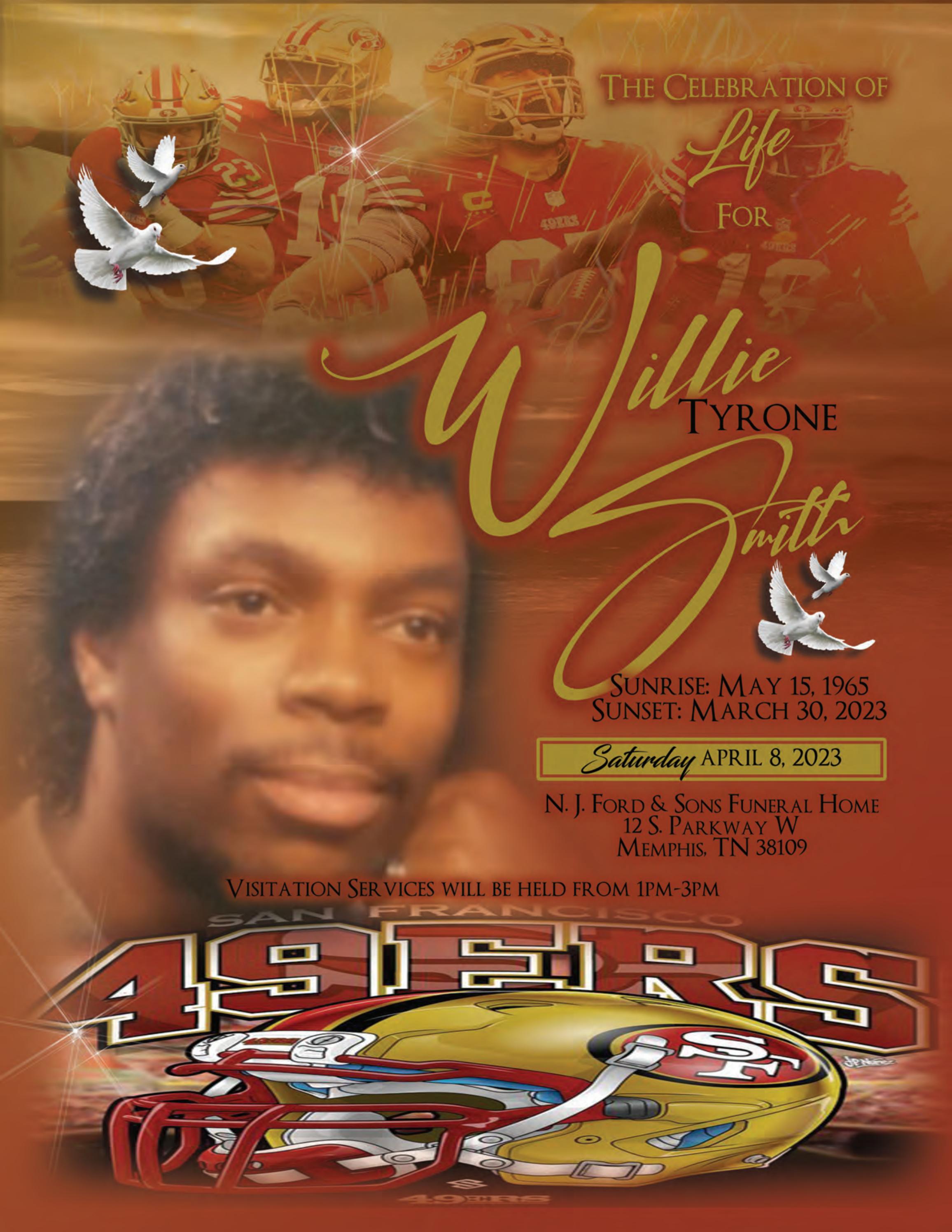 49ers Themed 11*17 4 page Obituary by Ebony Fason - Issuu