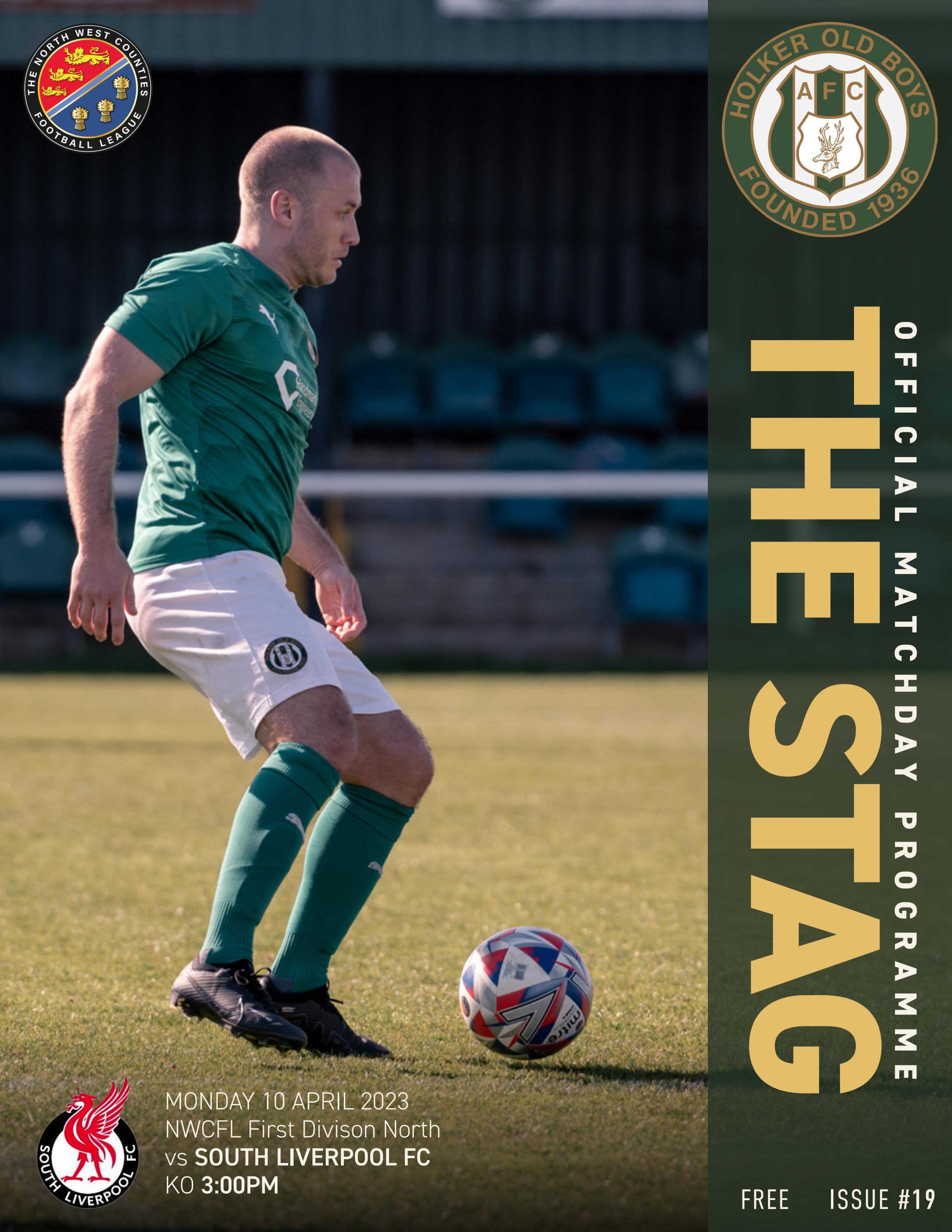 Issue #19 - v South Liverpool FC (10/04/2023) by hobafc - Issuu