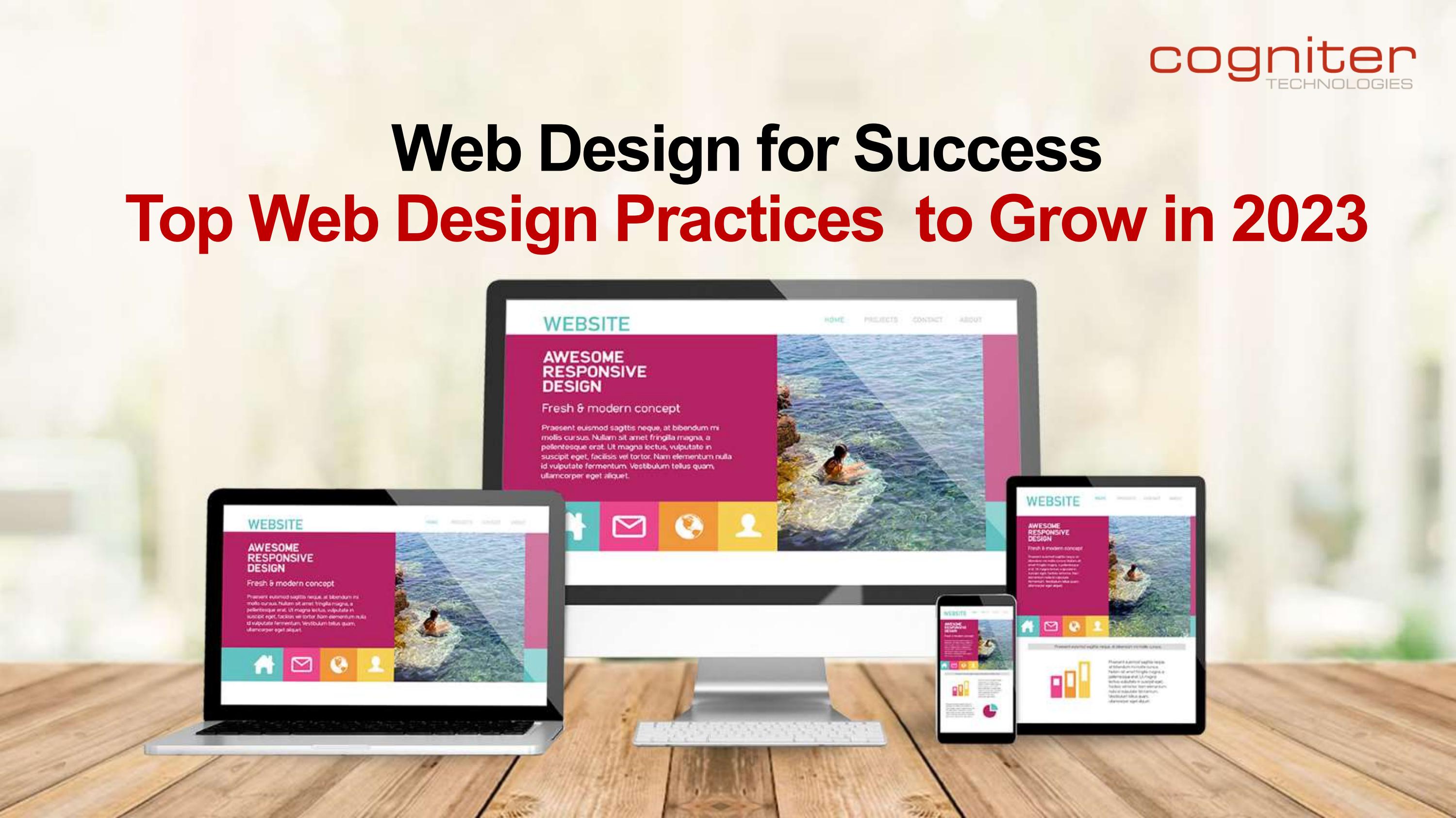 Web Design for Success Top Web Design Practices to Grow in 2023 by ...
