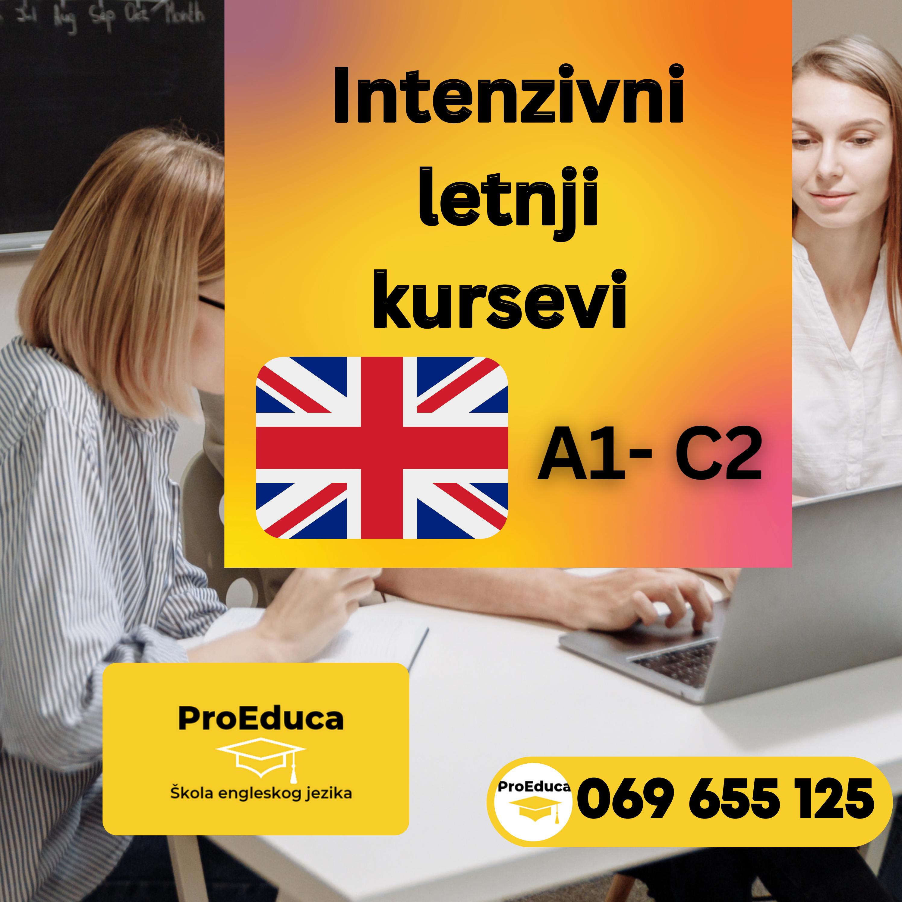 Intenzivni kursevi engleskog tokom leta ProEduca by proeduca - Issuu