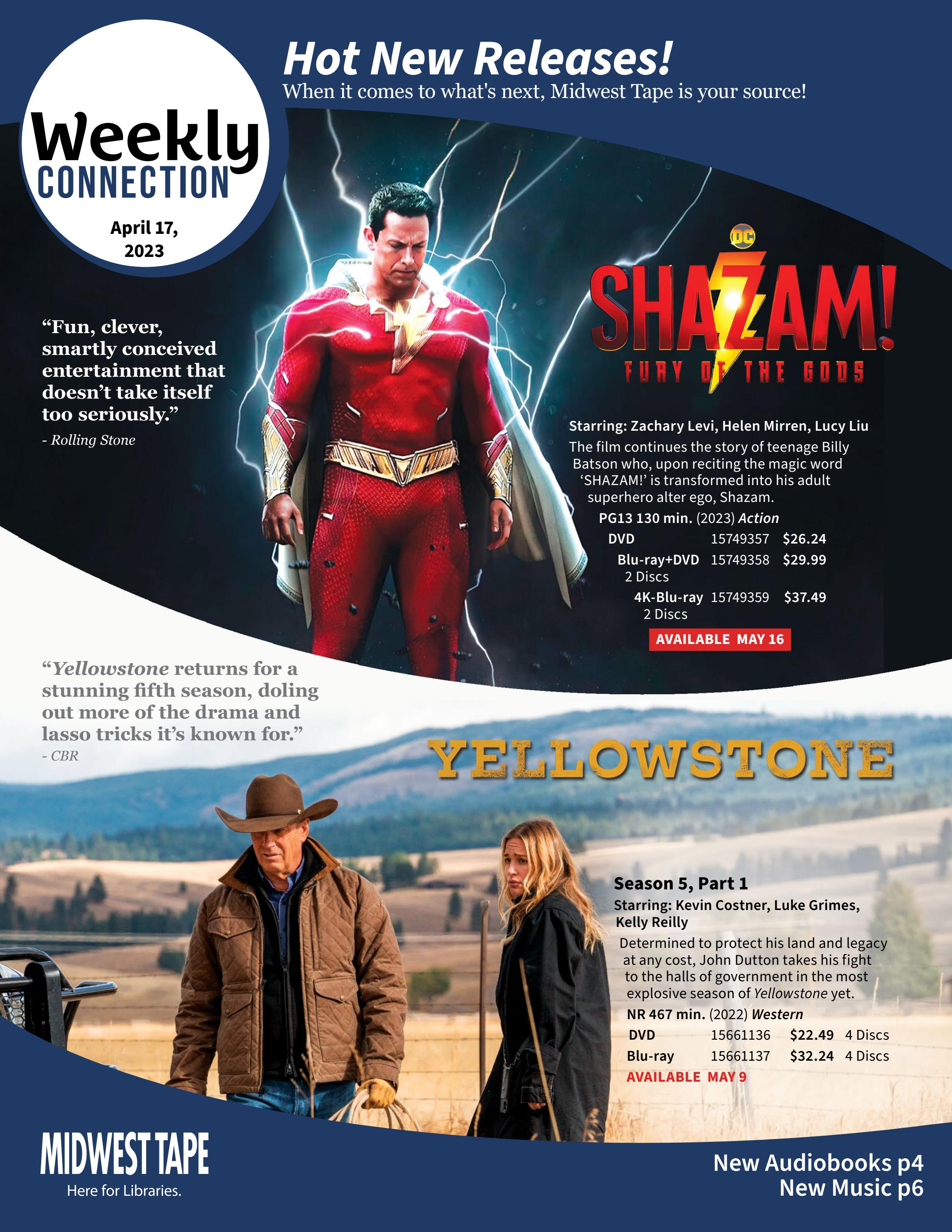 Midwest Tape Weekly April 17, 2023 by Midwest Tape - Issuu