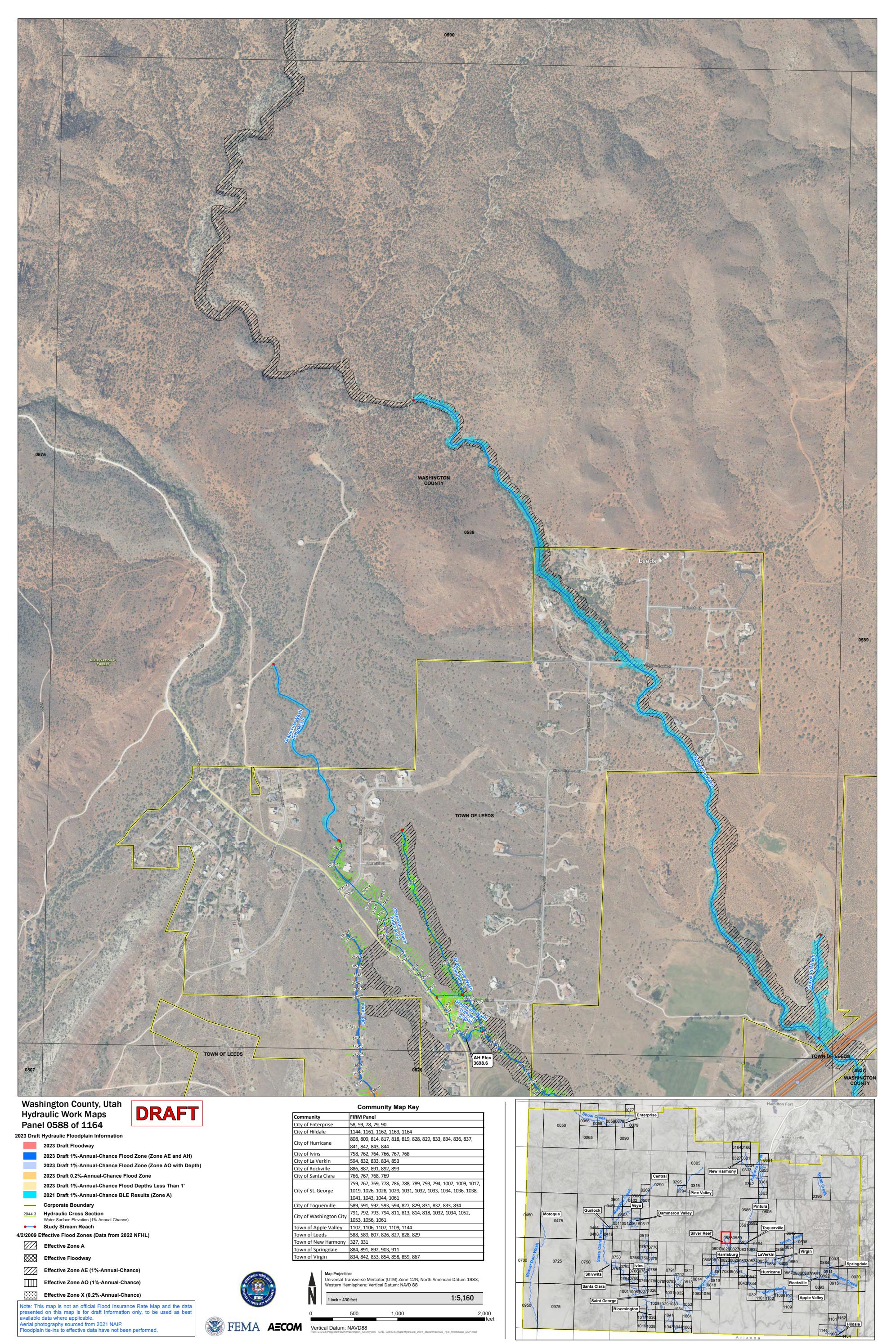 Leeds Floodplain Work Maps by Utah Division of Emergency Management - Issuu