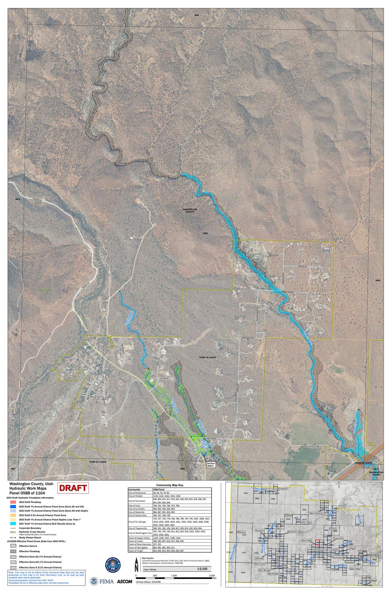 Leeds Floodplain Work Maps by Utah Division of Emergency Management - Issuu