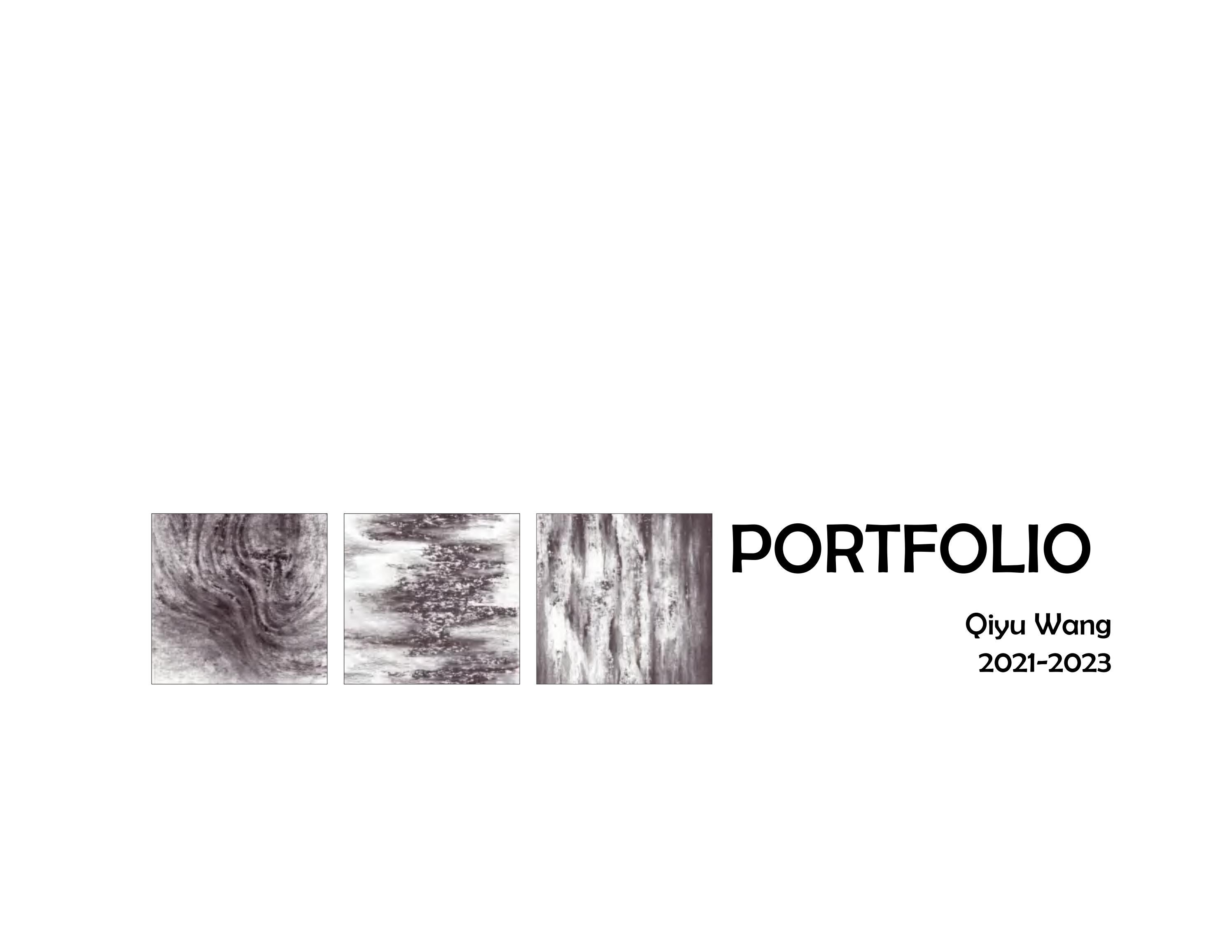 Qiyu_Portfolio by qiyu wang - Issuu