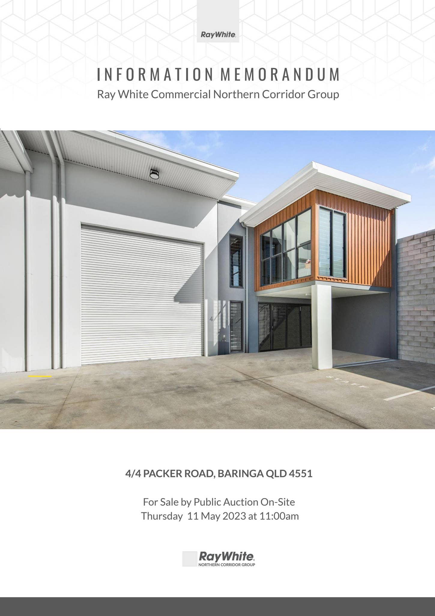 Information Memorandum | 4/4 Packer Road, Baringa | Ray White ...