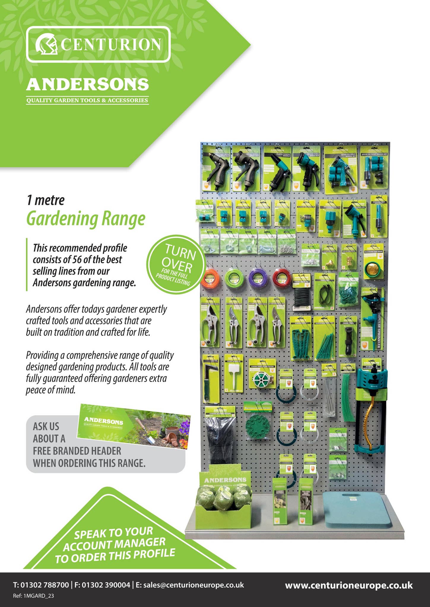1 Metre Gardening Range by Centurion Europe - Issuu