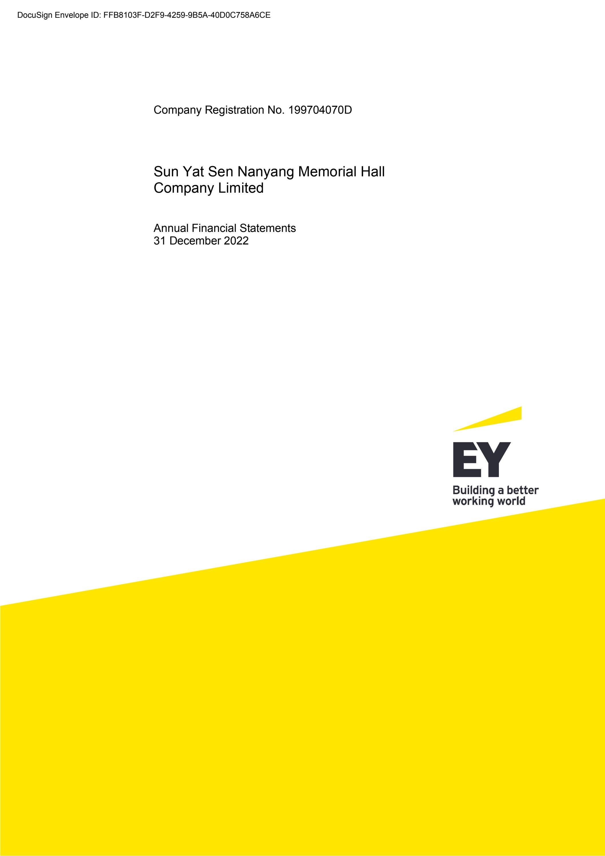 SYSNMH AGM 2023 - Audited Financial Statements 2022 by Singapore ...