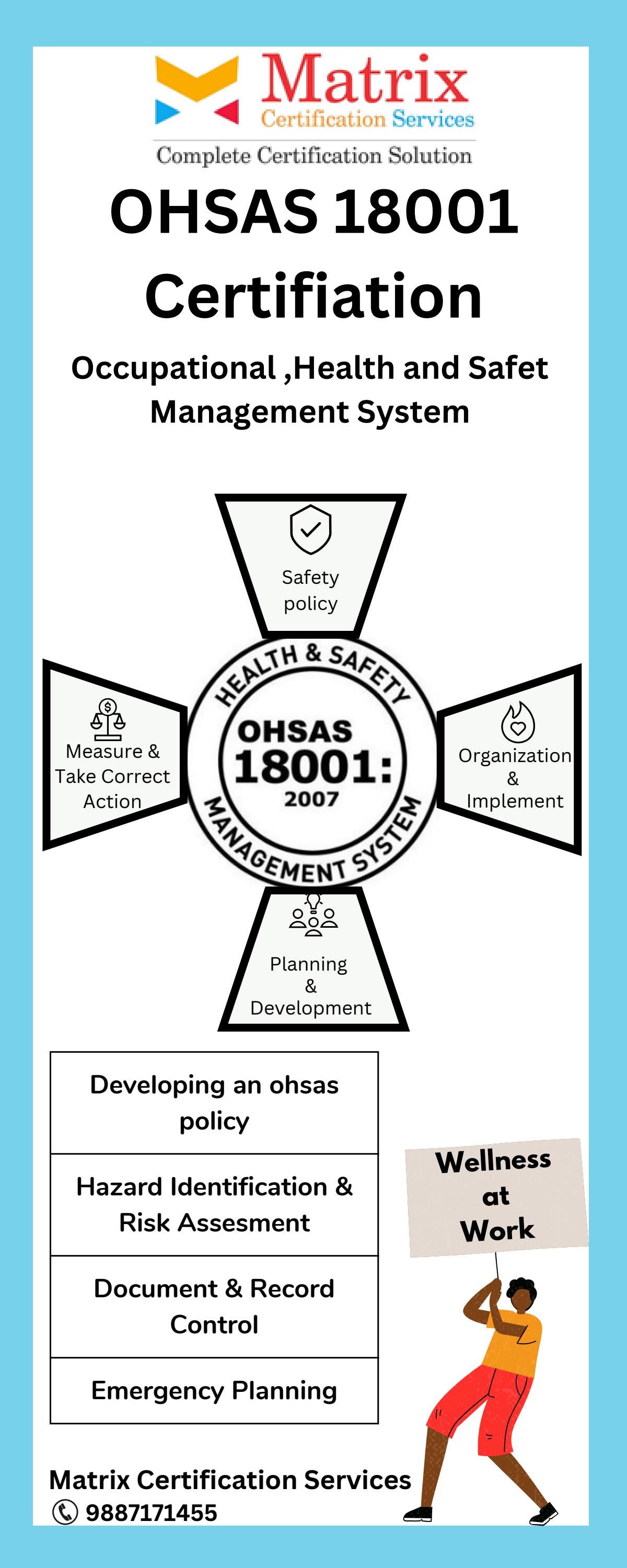 OHSAS 18001 Consulting Services in India by Matrix Certification Services - Issuu