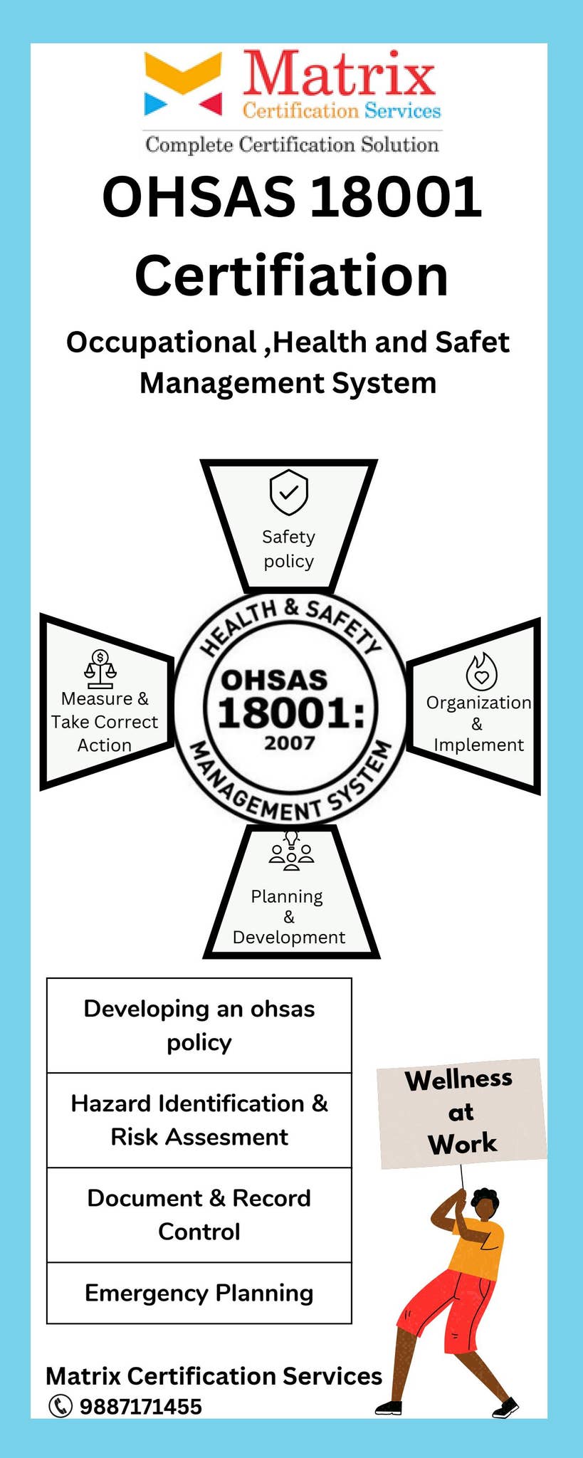 OHSAS 18001 Consulting Services in India by Matrix Certification ...