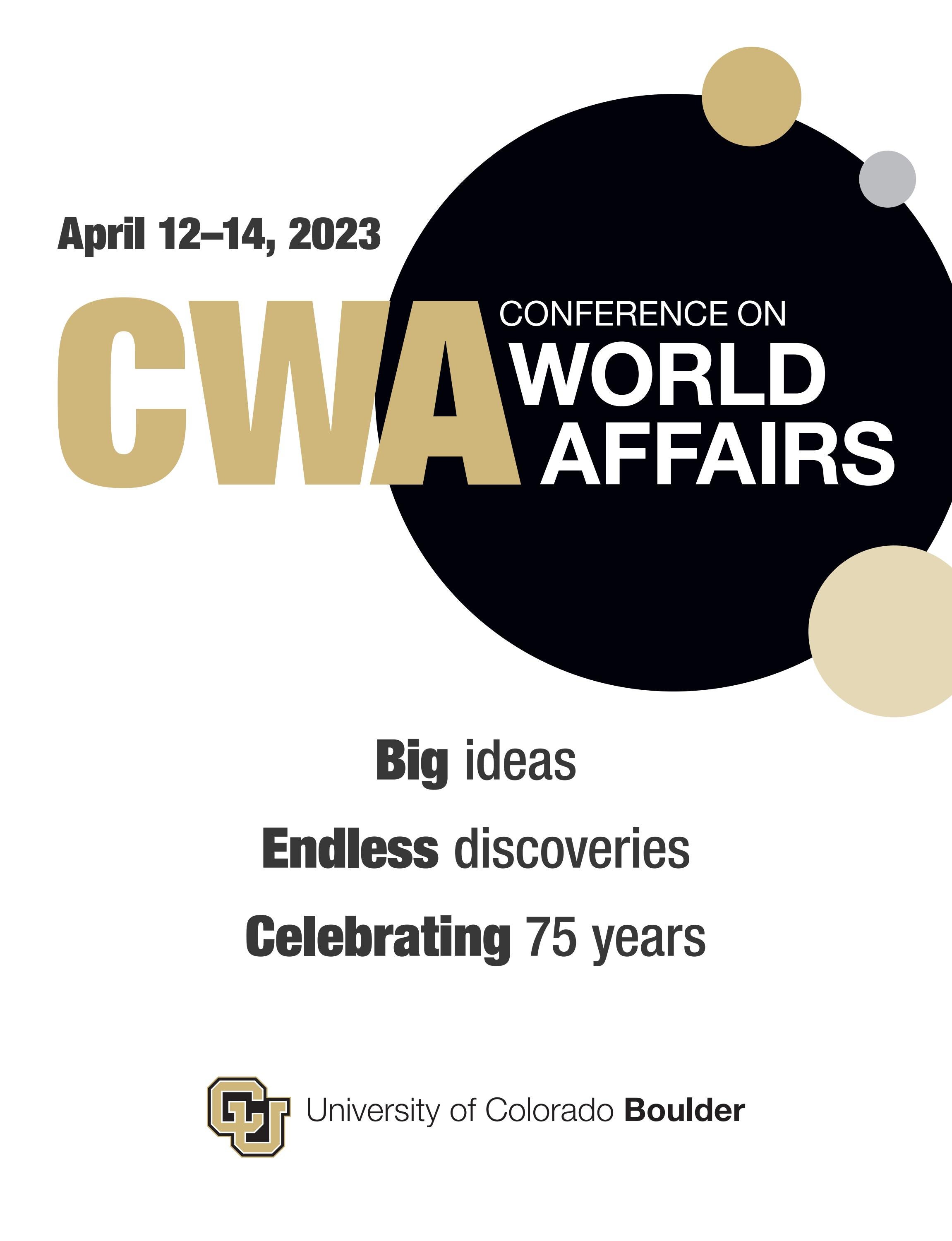 Conference of World Affairs, 2023 by The Publishing House - Issuu