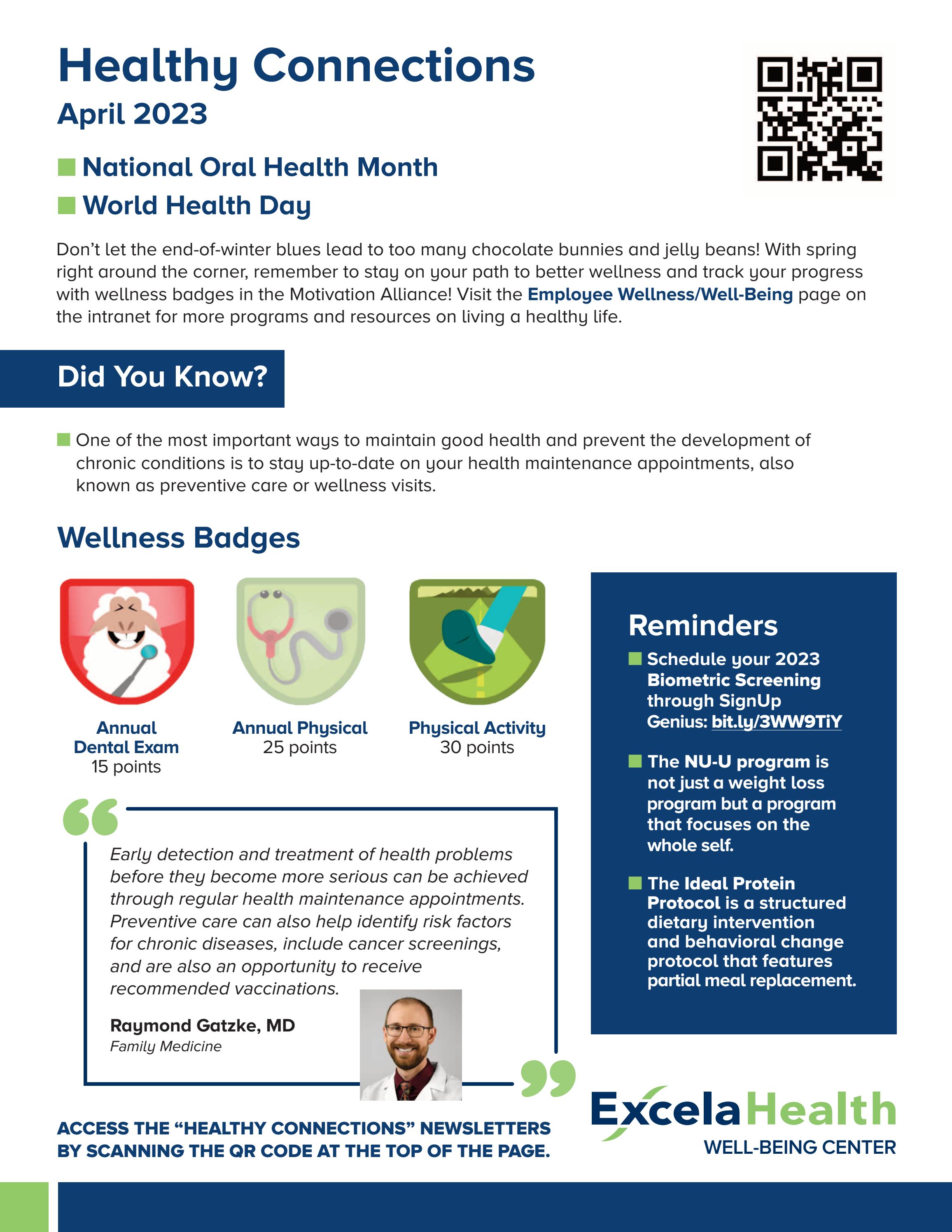Healthy Connections I April 2023 by Independence Health System - Issuu