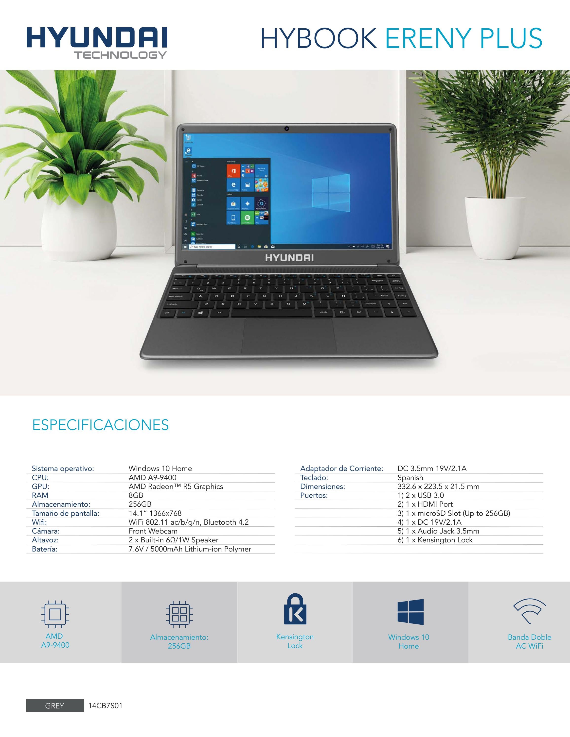 LAPTOP HYUNDAI HBOOK ERENY PLUS by tony superpapelerias - Issuu