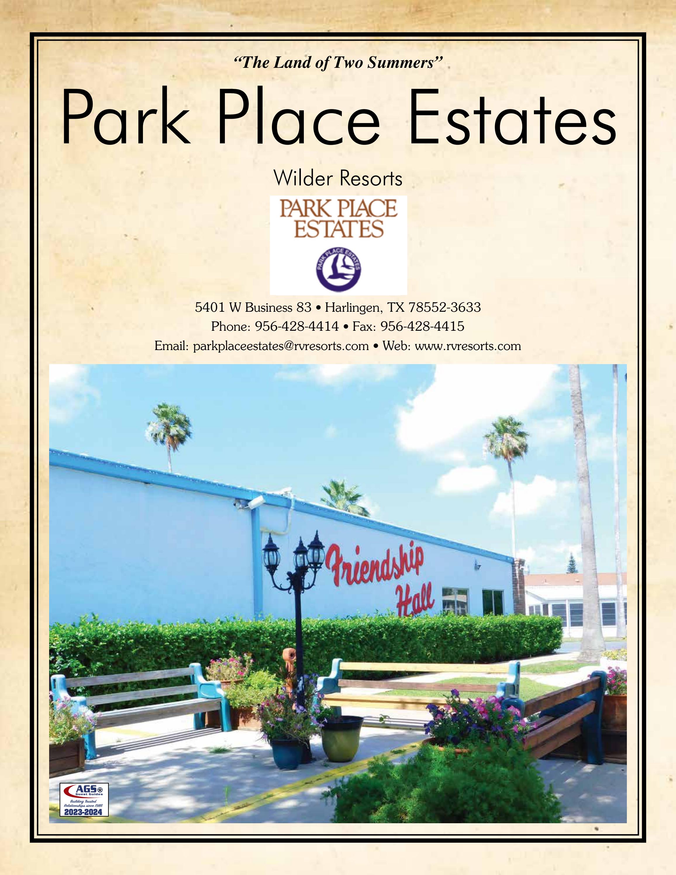 Park Place Estates by AGS/Texas Advertising - Issuu