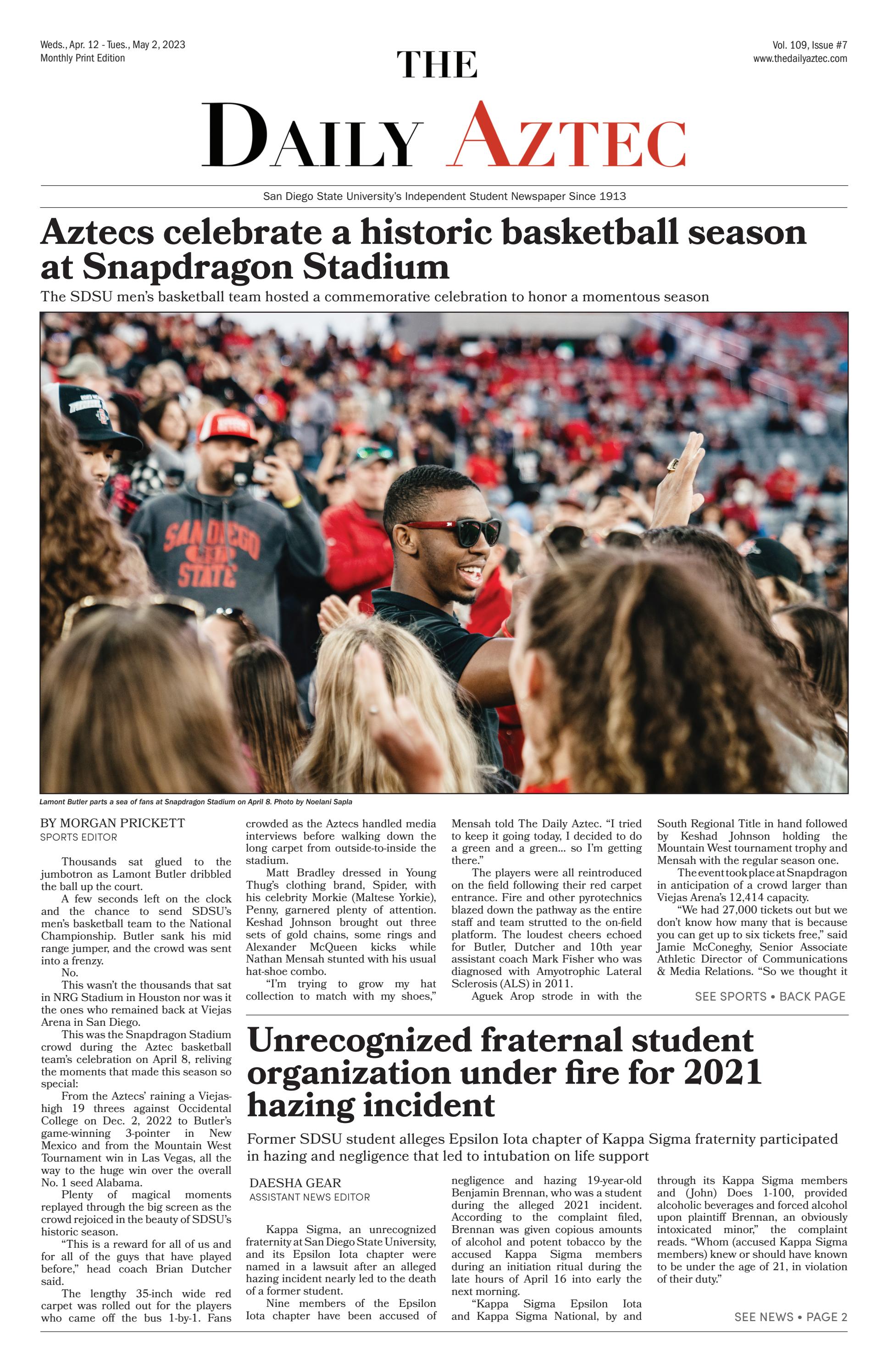 The Daily Aztec 4/12/23 by The Daily Aztec - Issuu