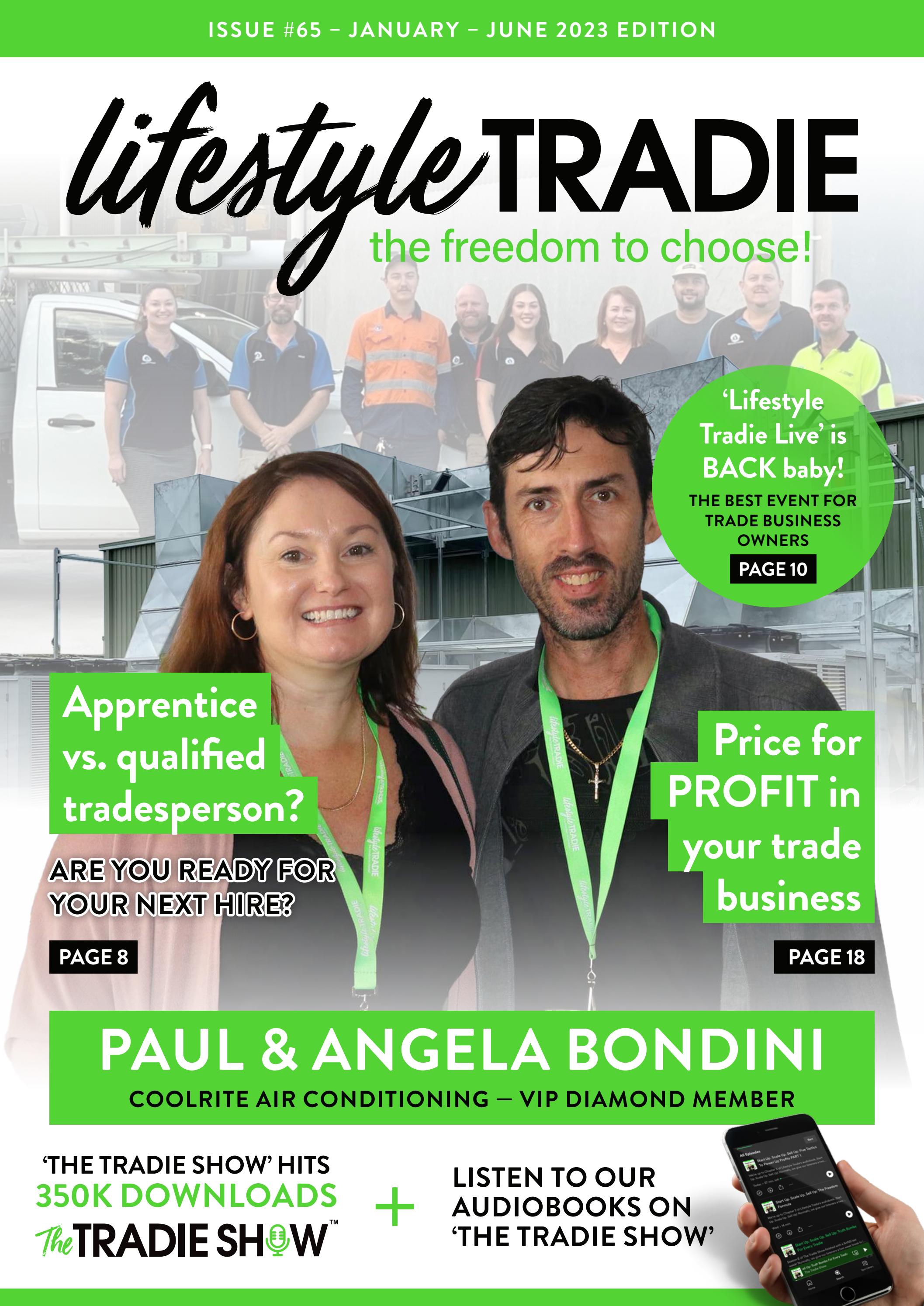 Lifestyle Tradie Magazine Issue #65 - Jan-June 2023 by Lifestyle Tradie ...