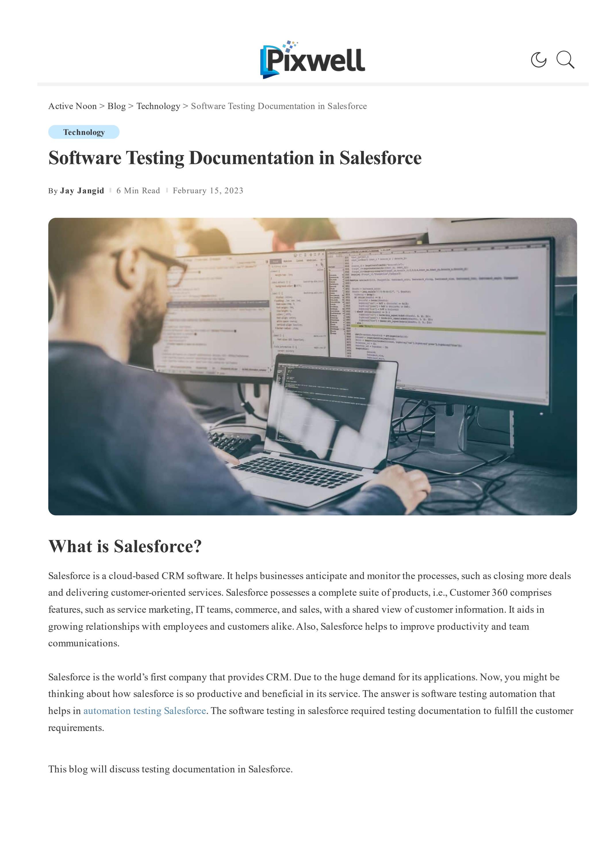 Software Testing Documentation In Salesforce By Opkey Issuu