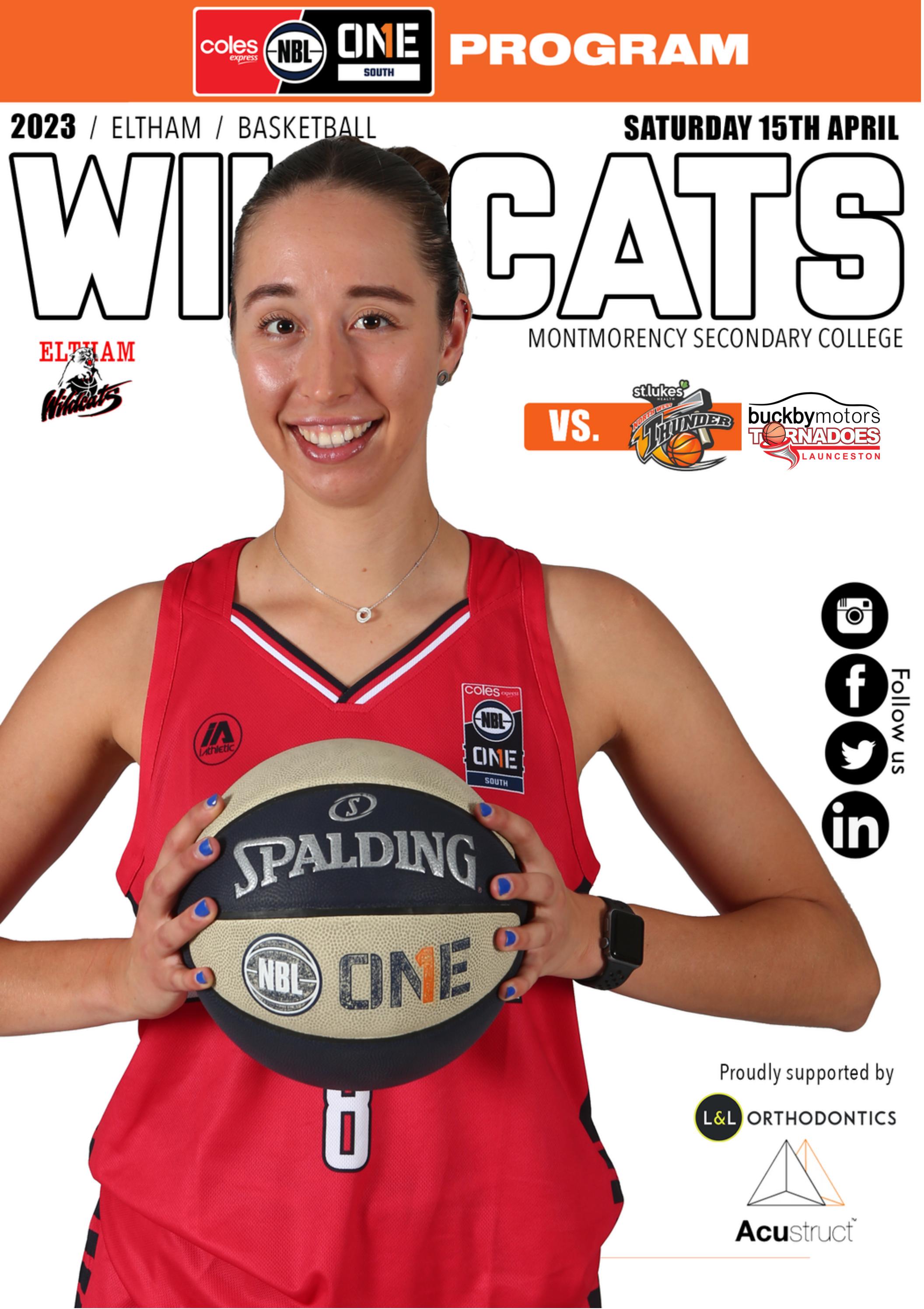 Eltham Wildcats NBL1 Game Booklet - Saturday 15th April by ...