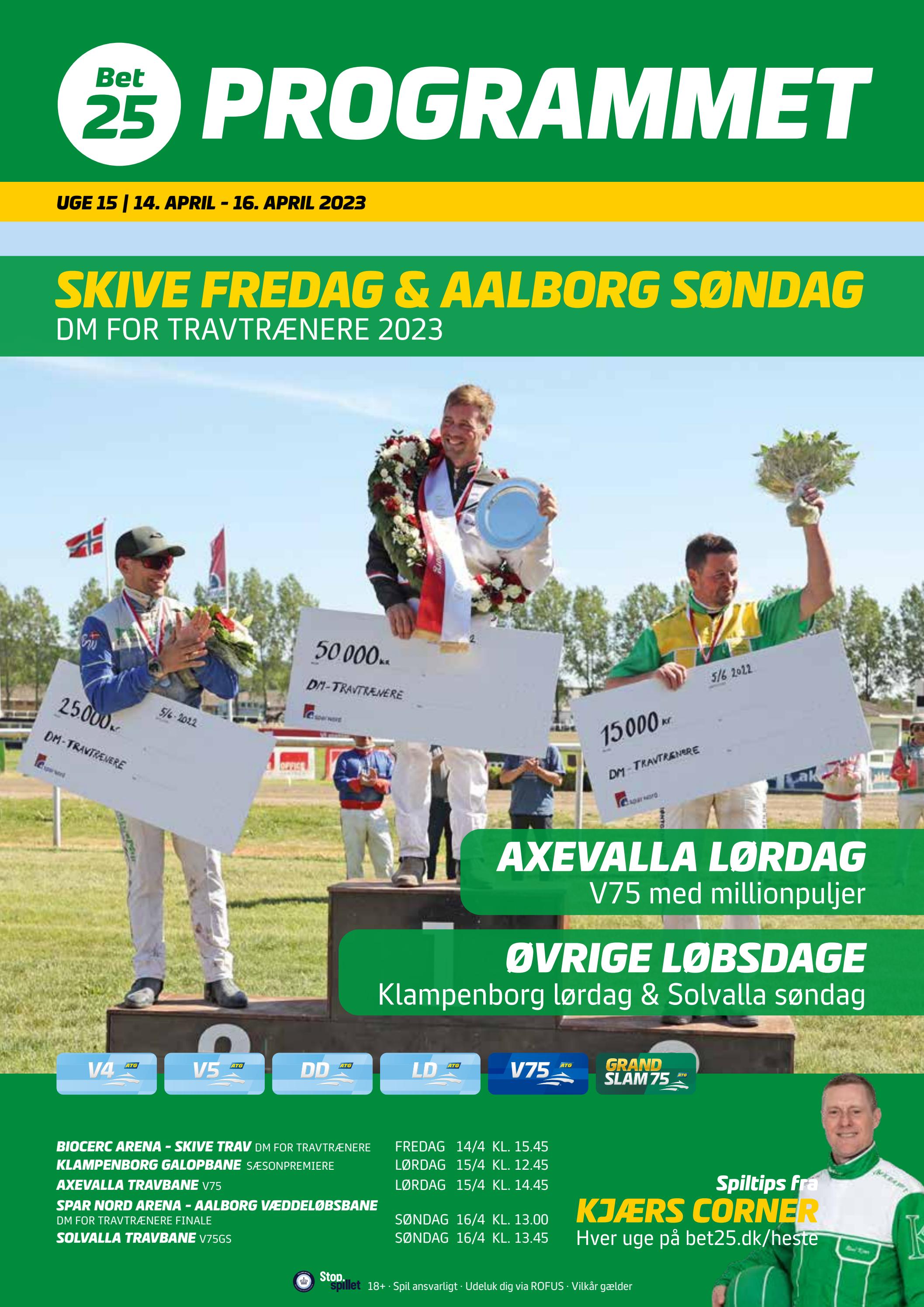 Bet25 Programmet uge 15 - ver1 by NHJepsen - Issuu