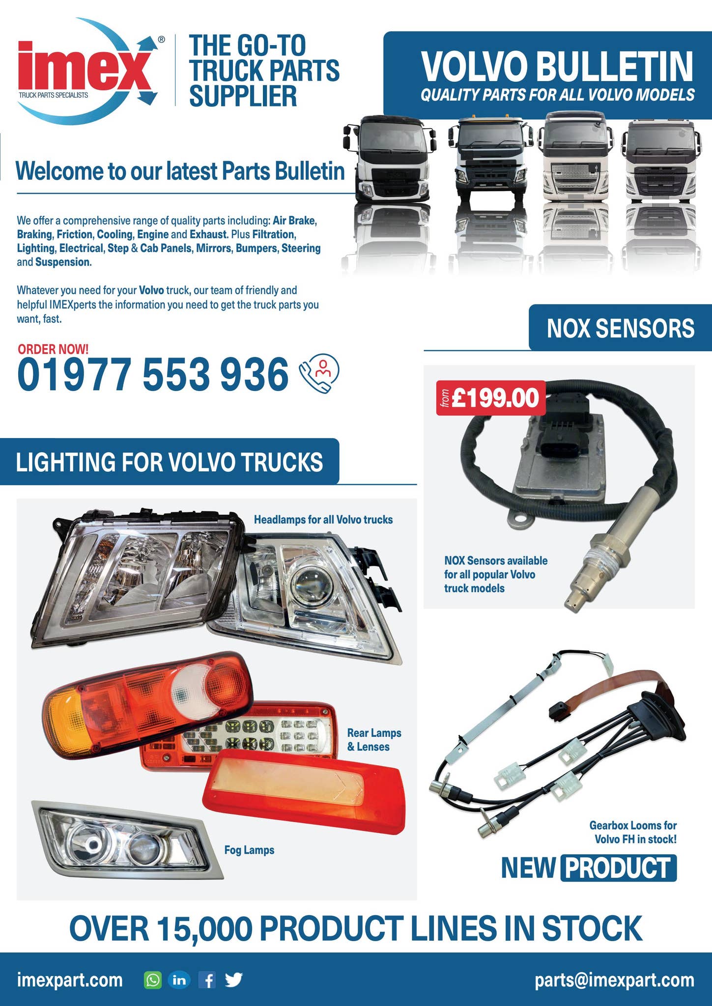 Parts Bulletin for Volvo Trucks by Imexpart Limited - Issuu