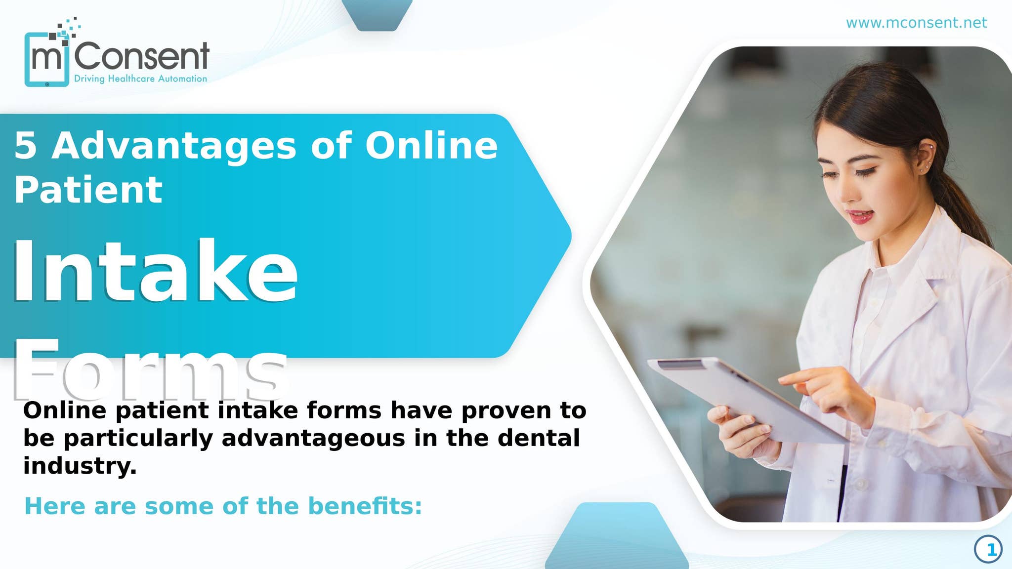 5 Advantages of Online Patient Intake Forms by mConsent - Issuu