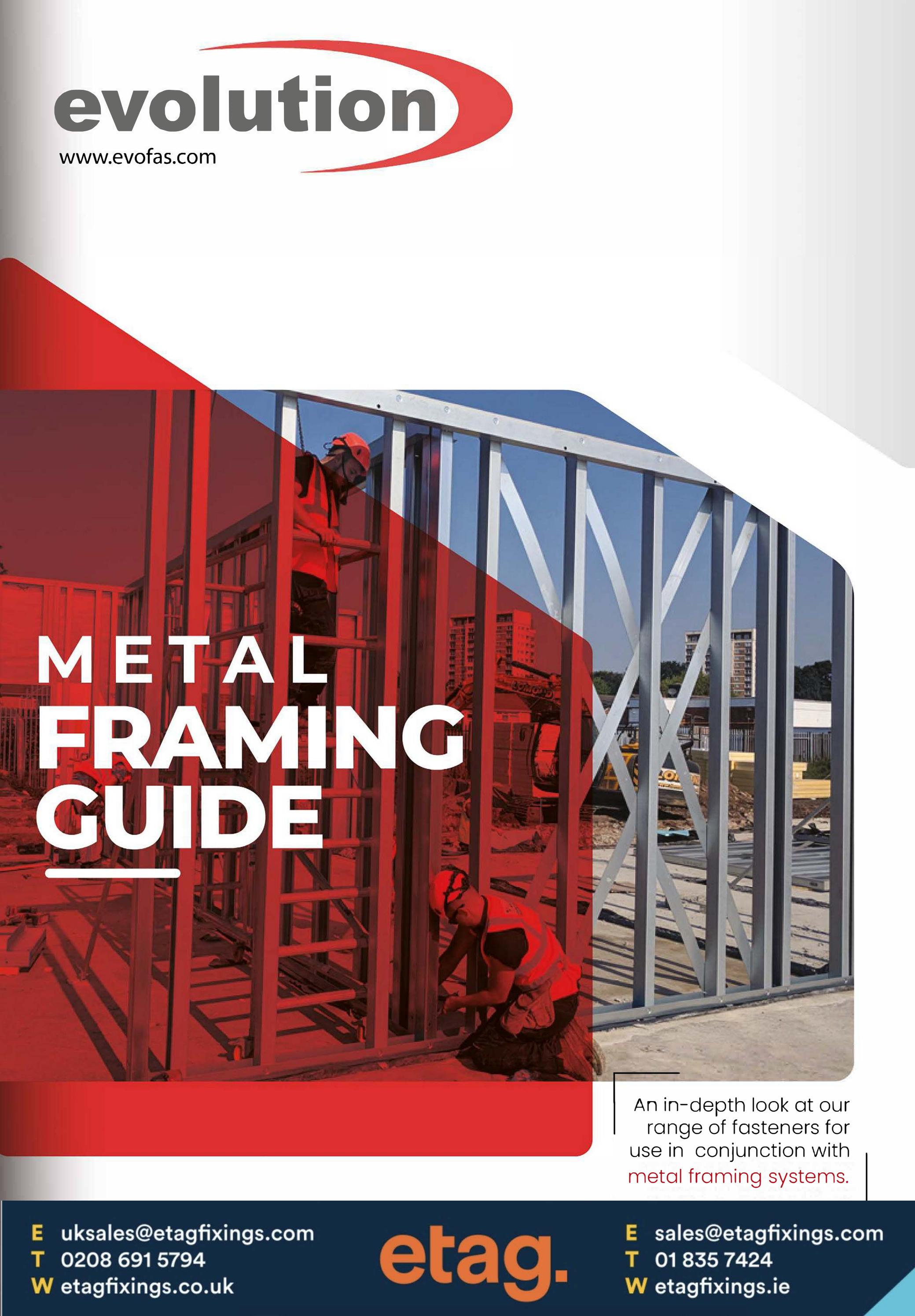 Etag - Evolution Metal Framing Guide by etagfixings4 - Issuu