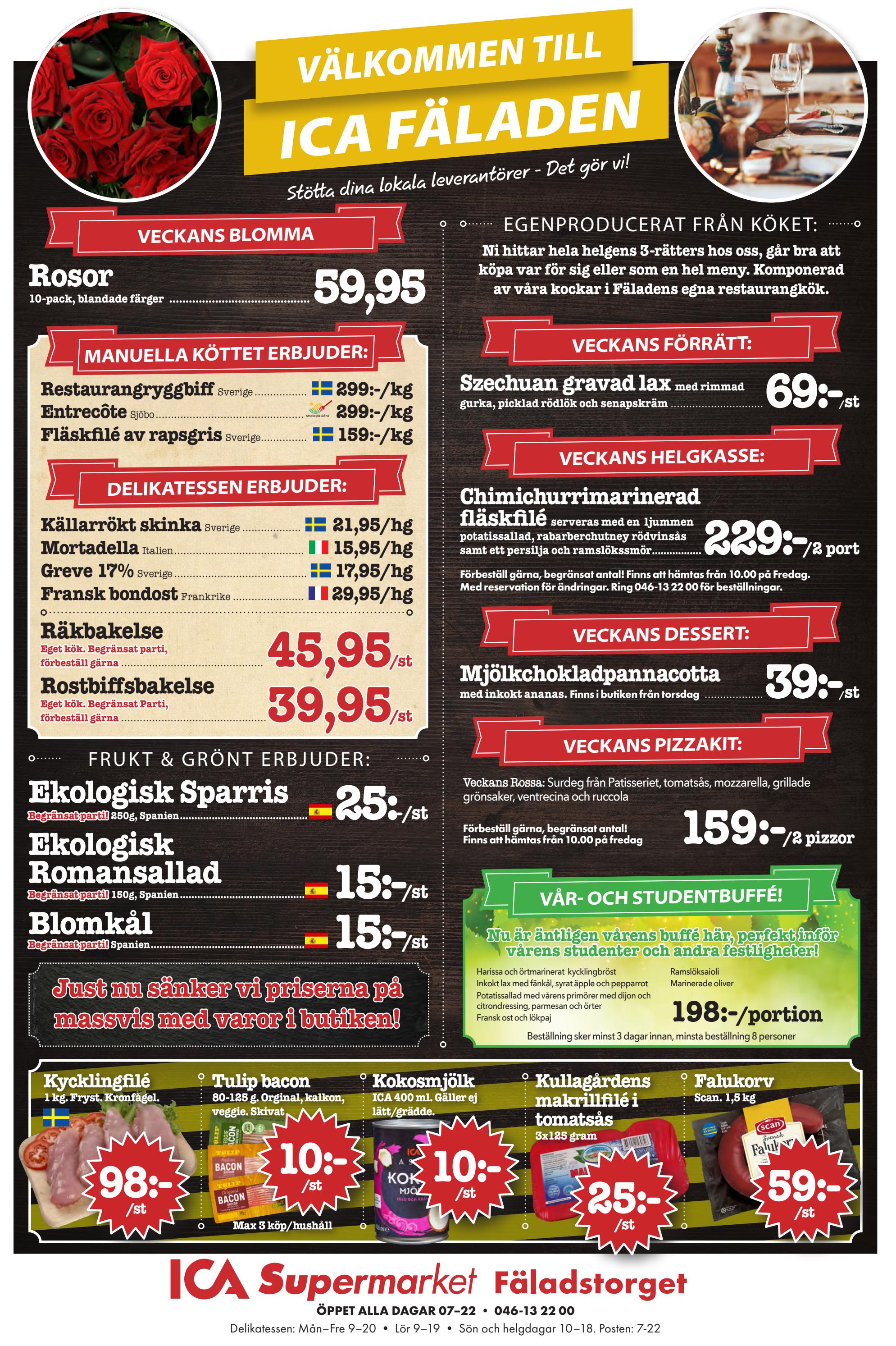 Ica Supermarket Fäladstorget v15 by Bonnier News - Issuu