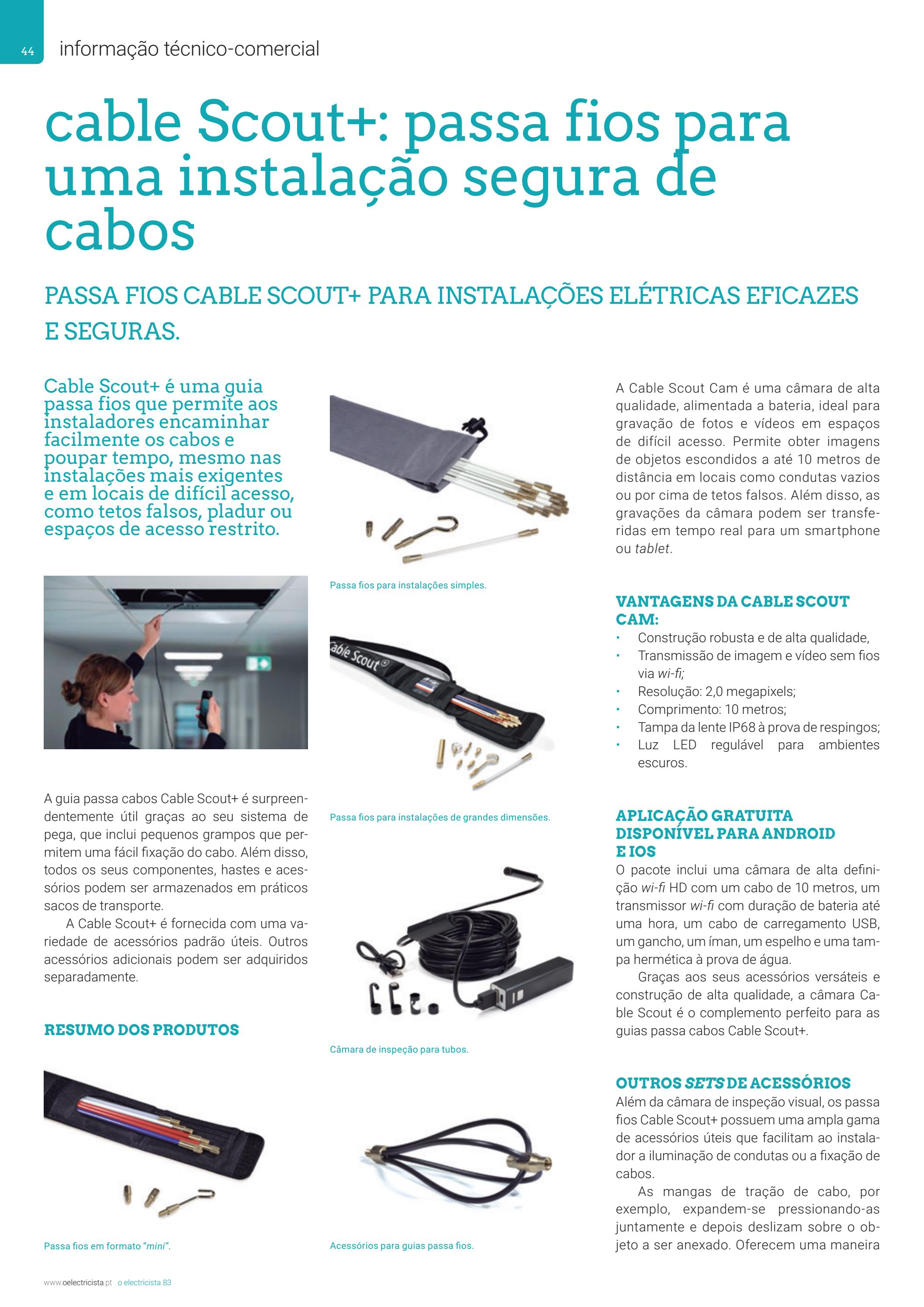 cable Scout+: passa fios para uma instalação segura de cabos by cie - Issuu