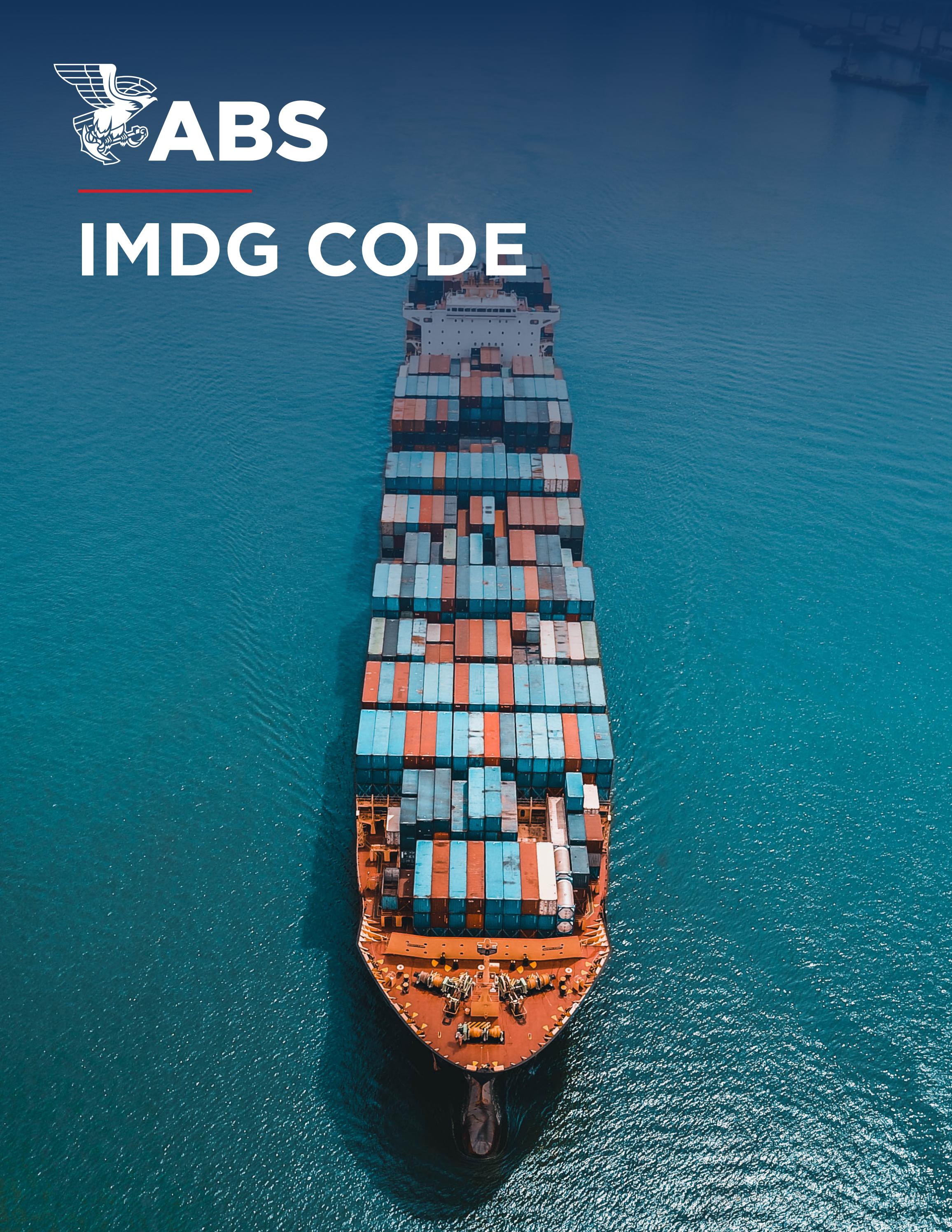 Statutory Updates — IMDG Code by American Bureau of Shipping (ABS) - Issuu