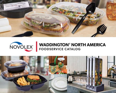 WADDINGTON® NORTH AMERICA FOODSERVICE CATALOG by novolex - Issuu