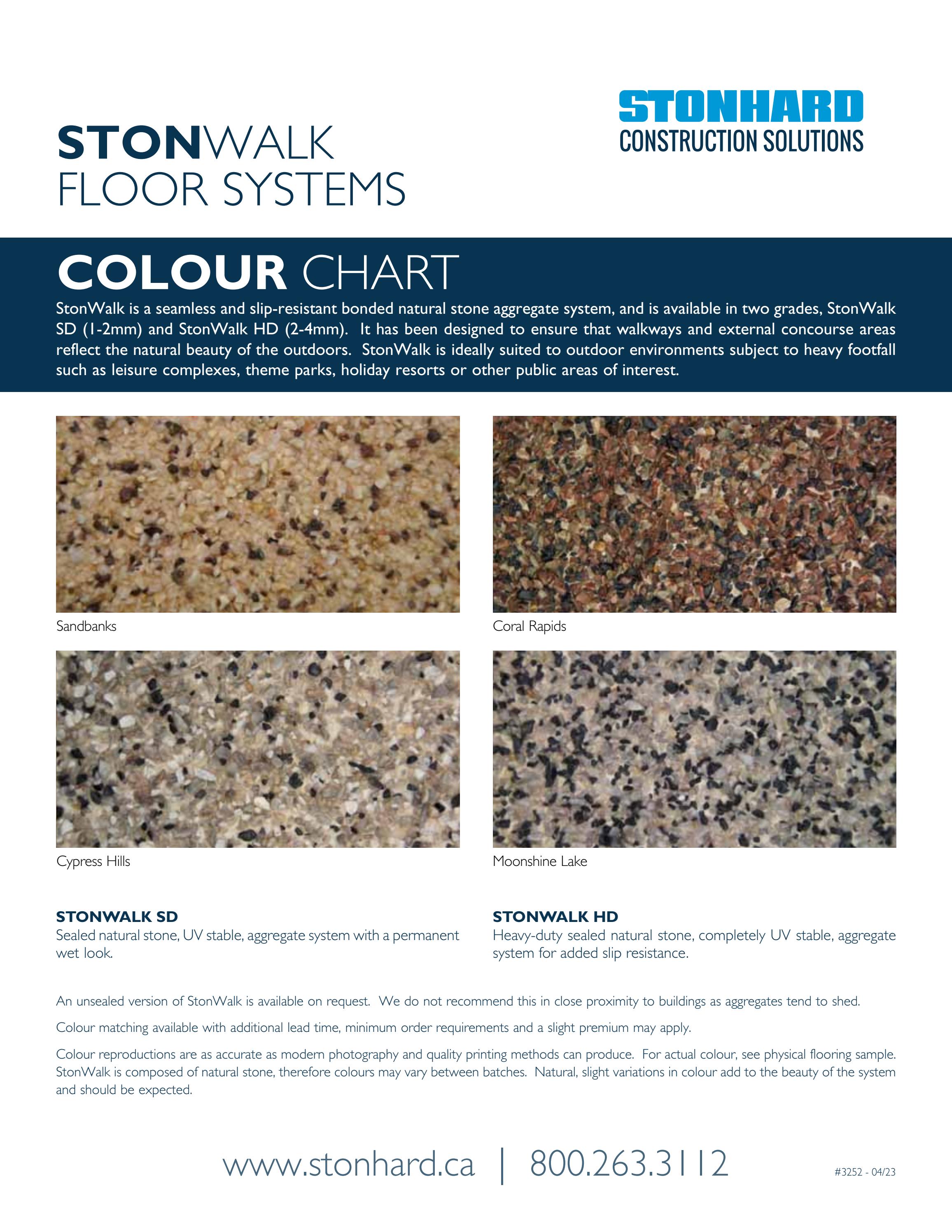 StonWalk Colour Chart by stonhard_canada - Issuu