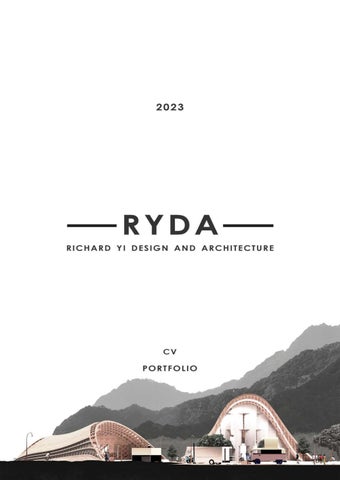 Richard Yi - Portfolio 2023 by Richard Yi - Issuu