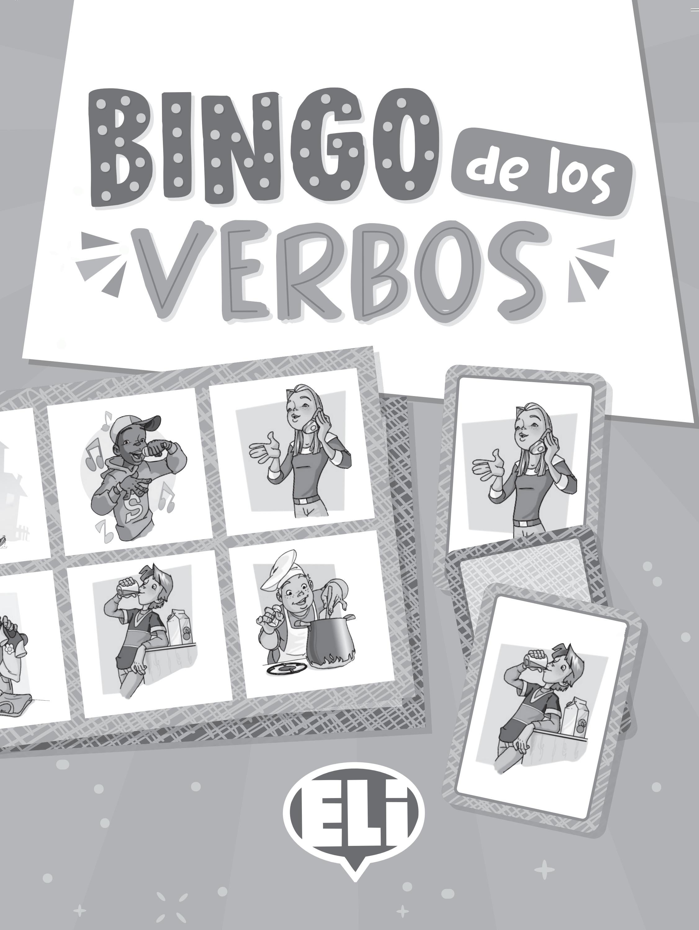 Bingo de los verbos by ELI Publishing - Issuu