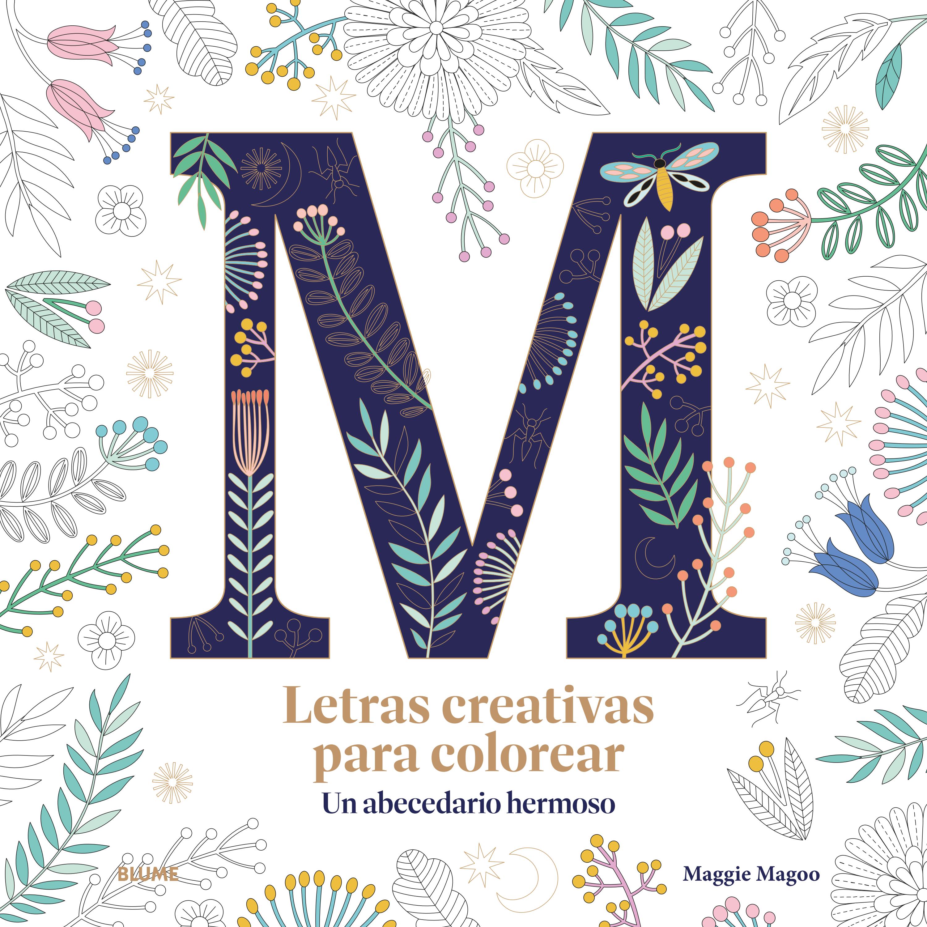 Letras creativas para colorear by Editorial Blume - Issuu