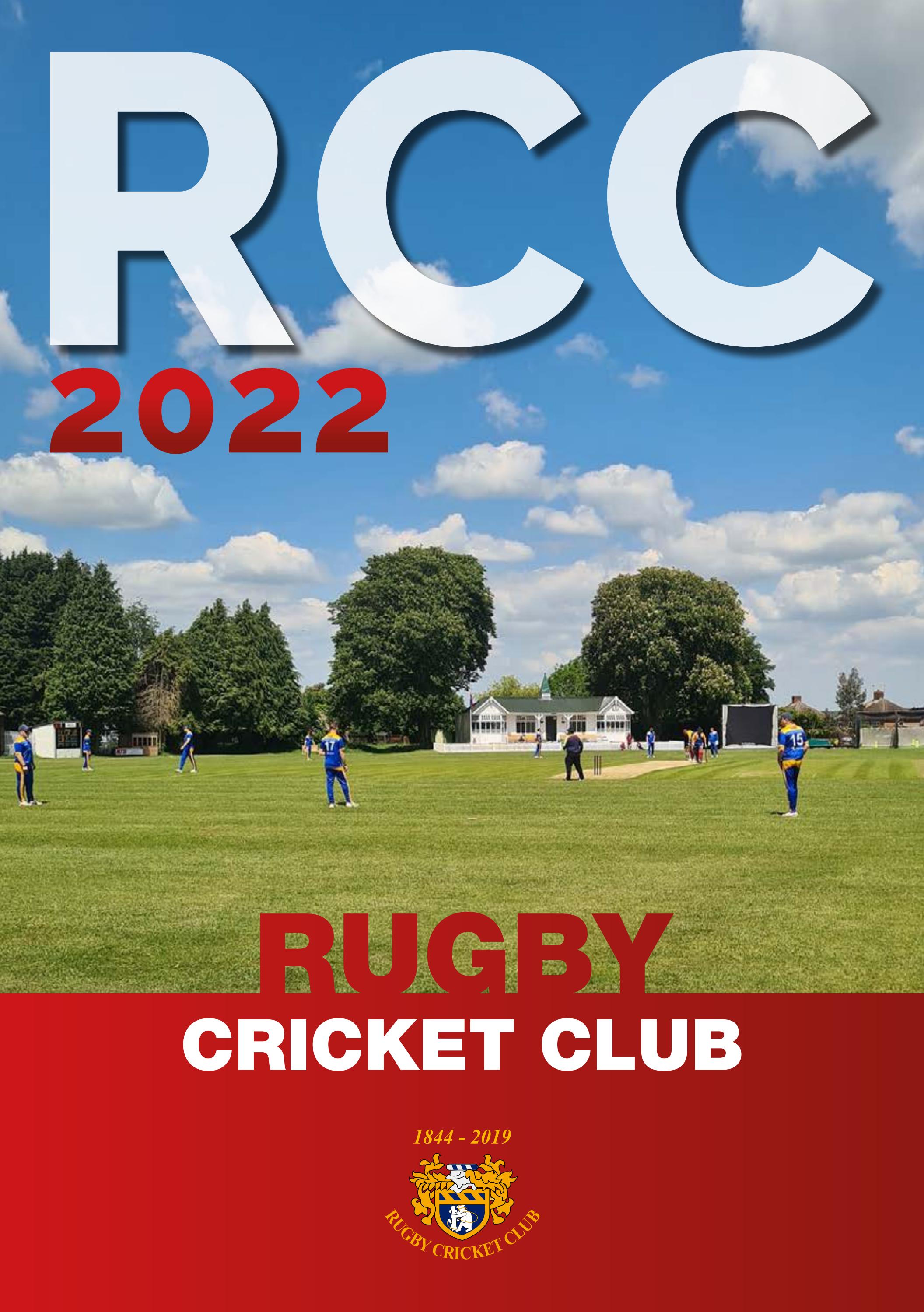 Rugby Cricket Club Programme - 2022 by Neil Terry Design & Print - Issuu