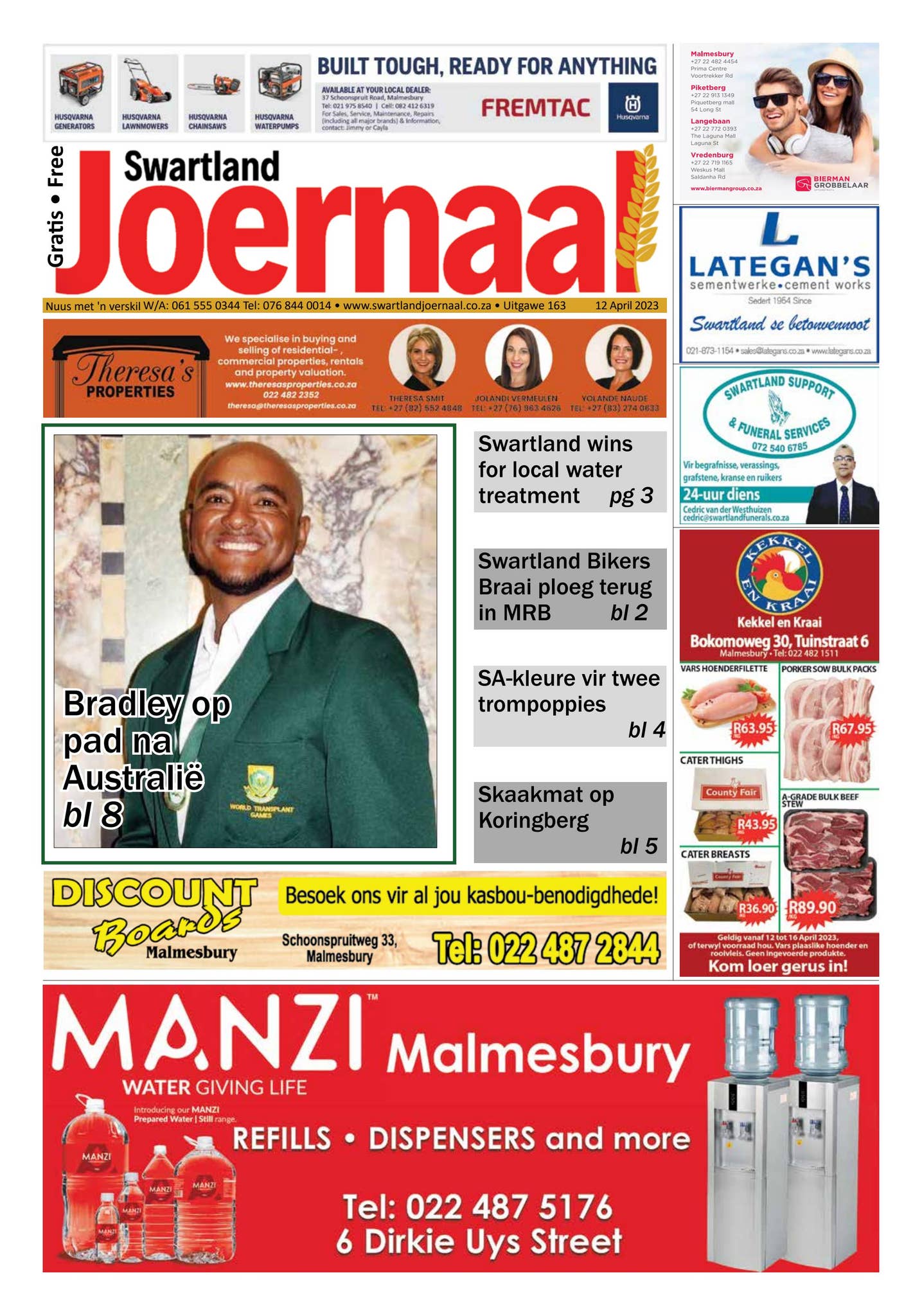 Uitgawe 12 April 2023 by Swartland Joernaal - Issuu