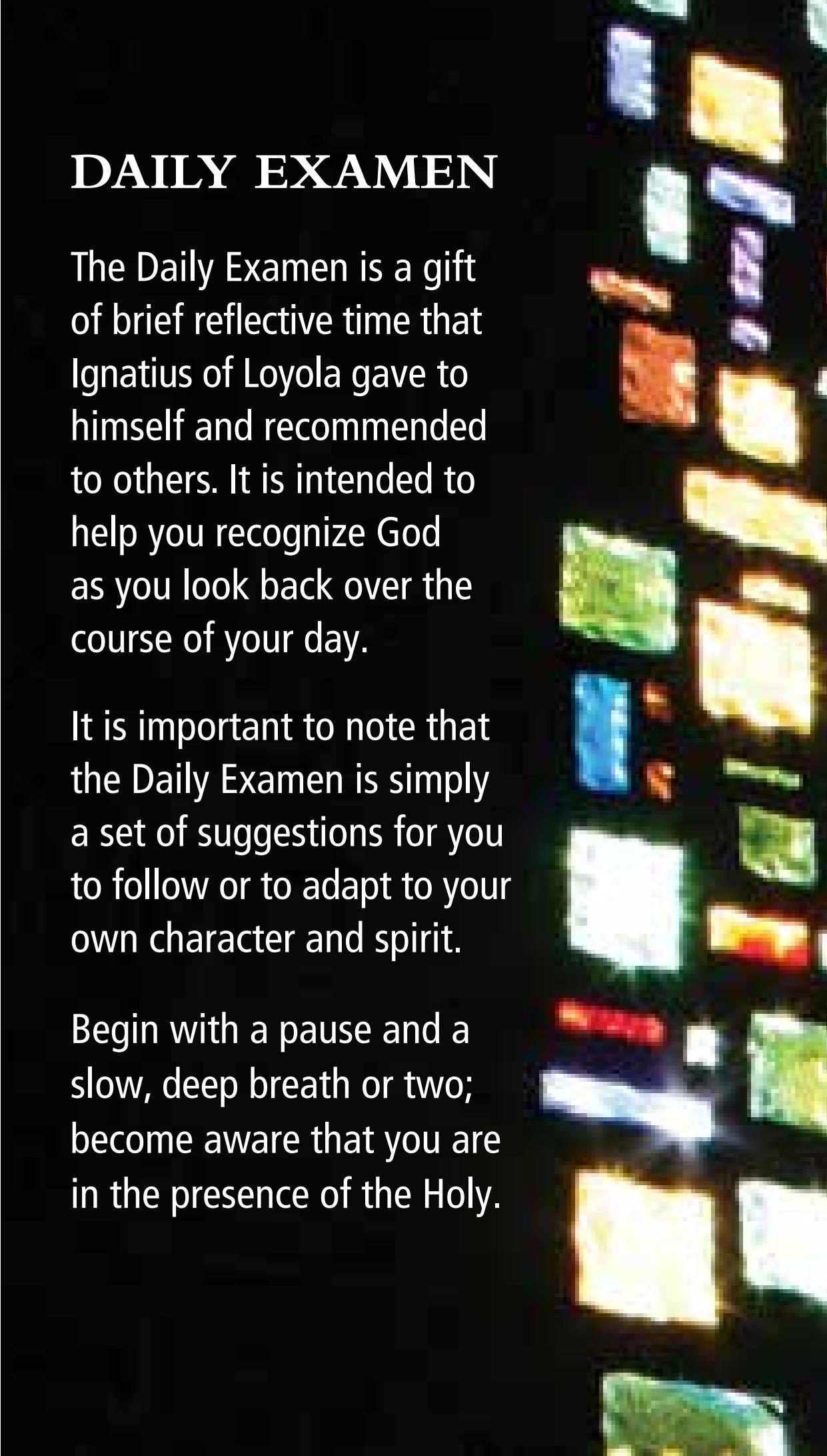 The Daily Examen by Jesuit Resource - Issuu