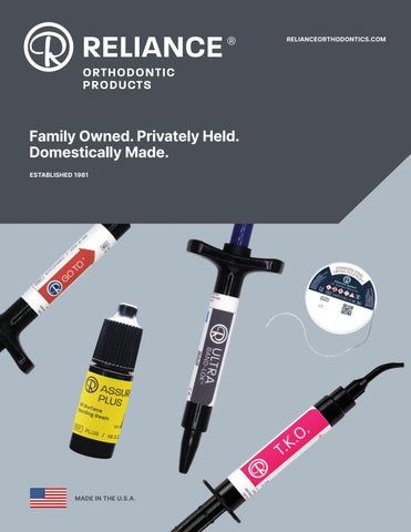 Reliance Orthodontic Products - Product Catalog by relianceortho - Issuu
