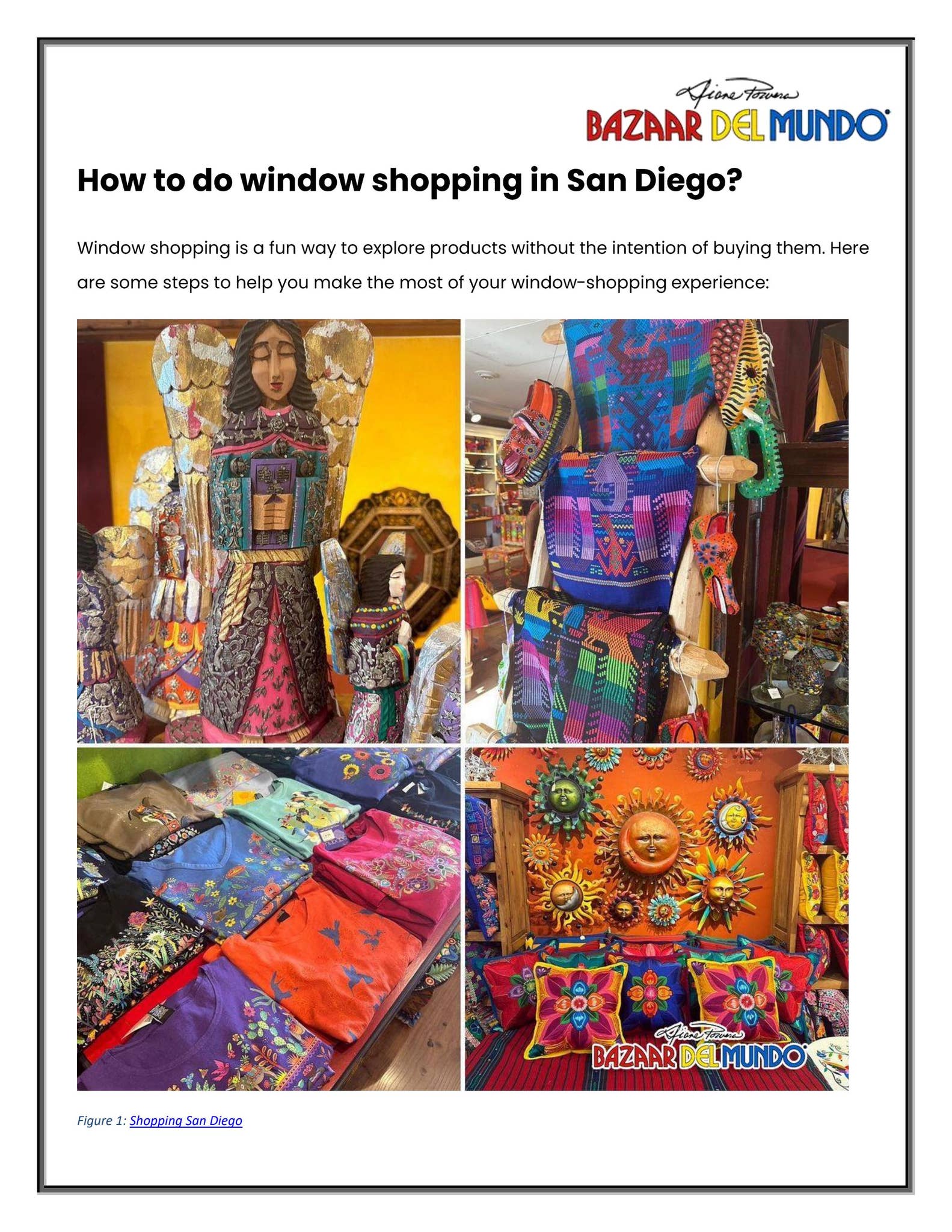 How to do window shopping in San Diego? by bdmsandiego - Issuu