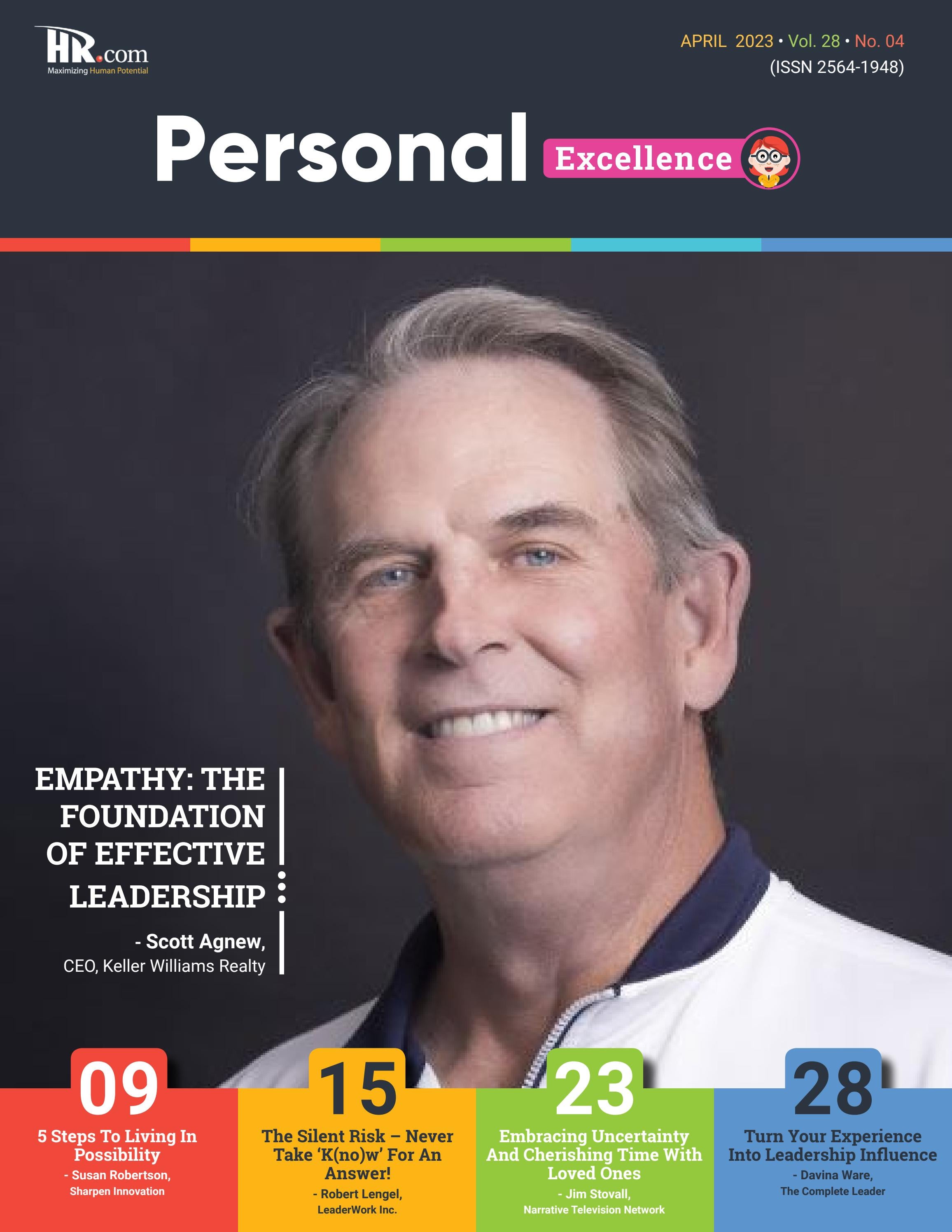 Personal Excellence April 2023 by Excellence Publications by HR.com - Issuu